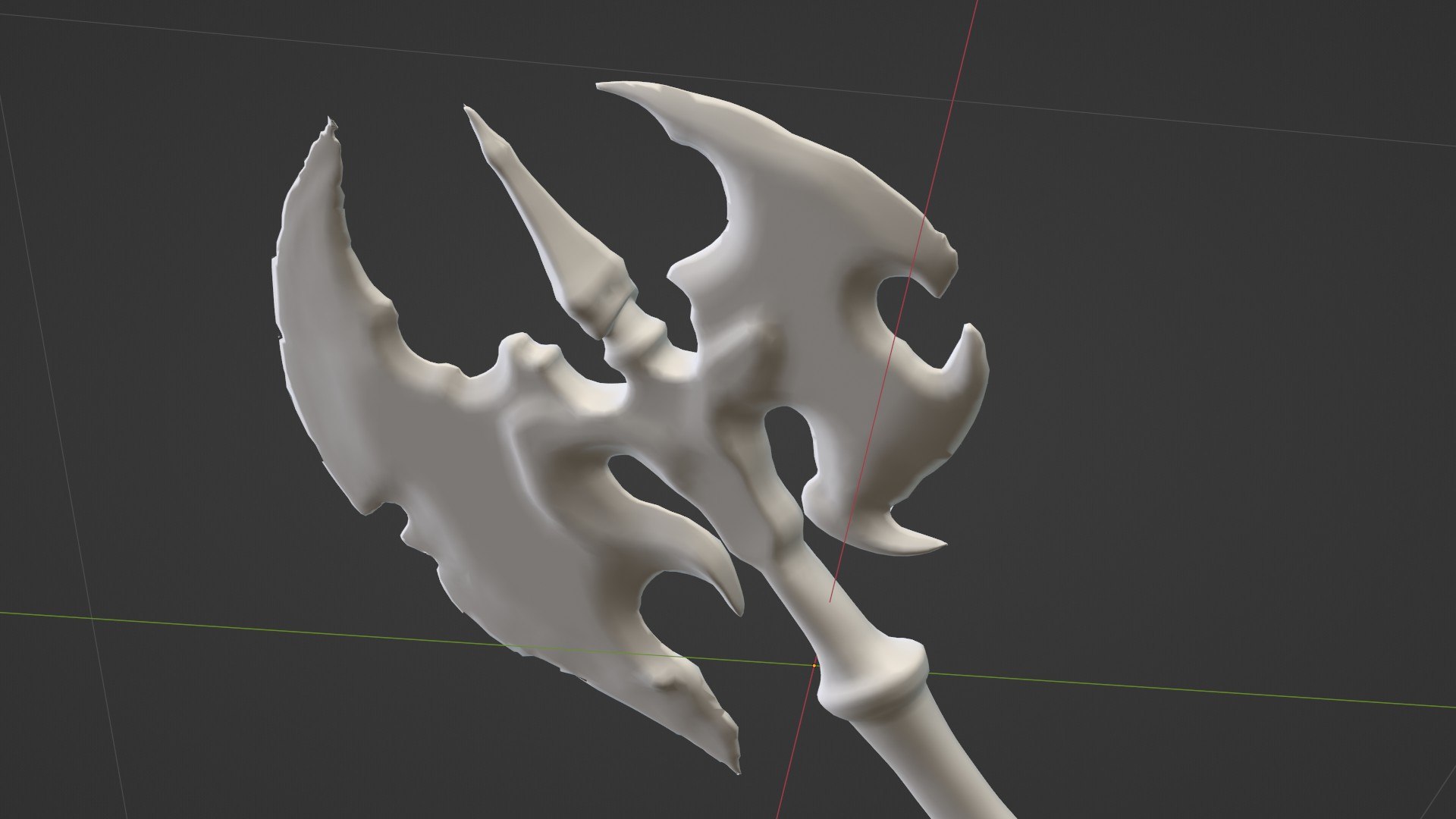 3D Crystal Axe - TurboSquid 2335736