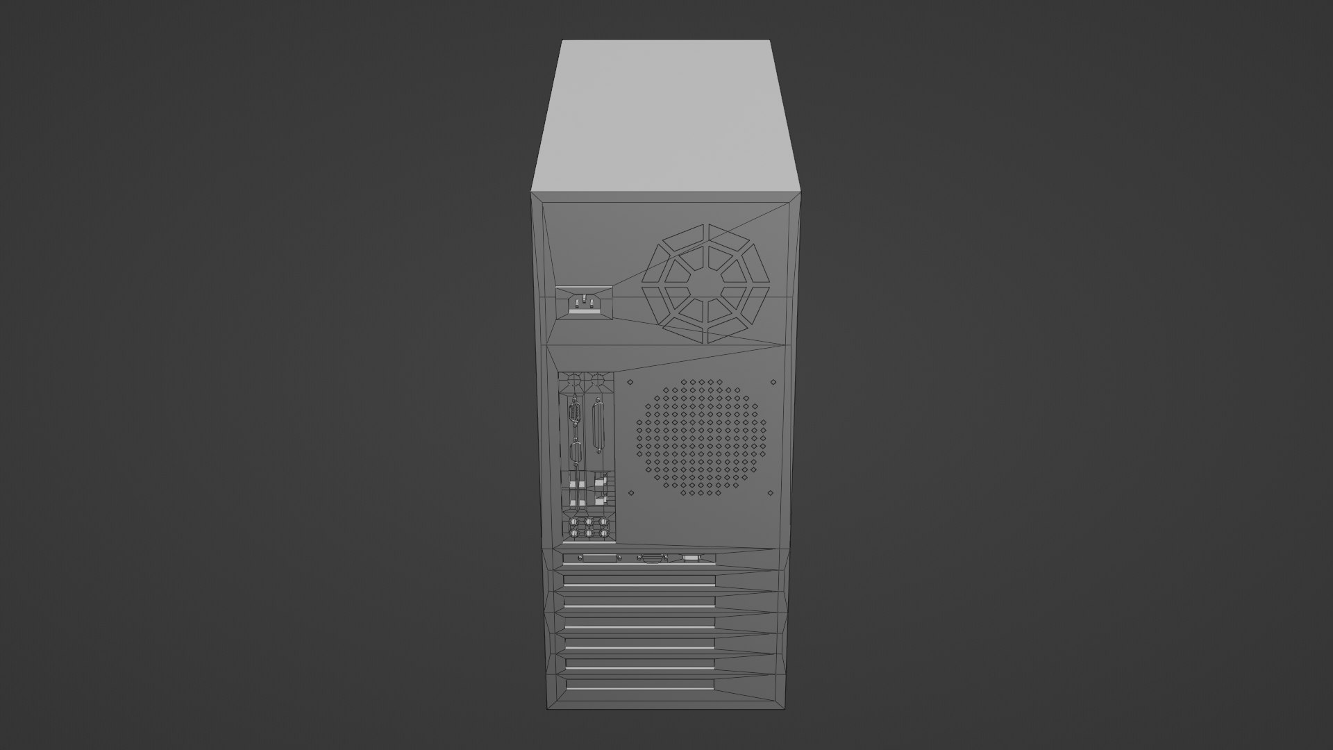 Low Poly Basic Computer Set model - TurboSquid 2180959
