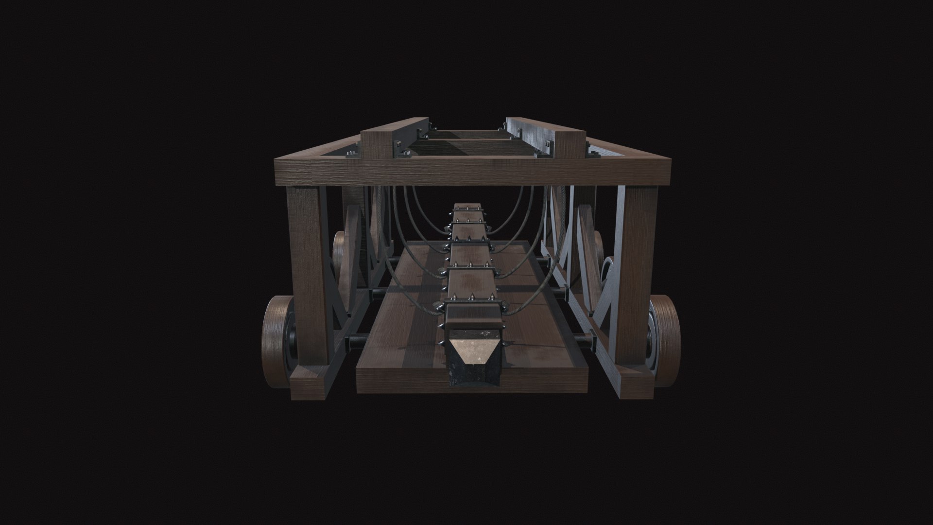 Medieval Battering Ram 02 New Model - TurboSquid 2318890