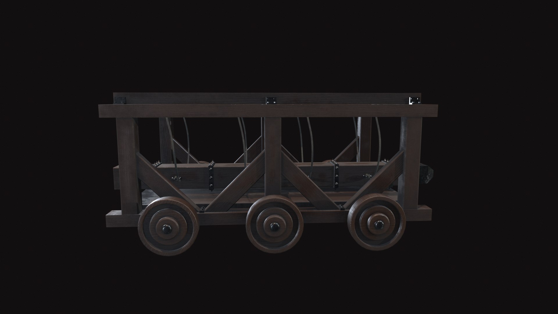 Medieval Battering Ram 02 New Model - TurboSquid 2318890