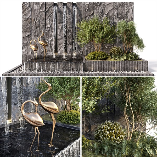 3D Waterfall Models | TurboSquid