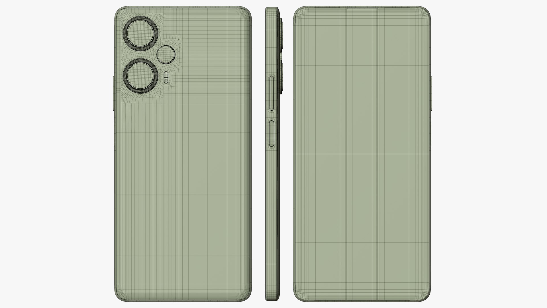 3D POCO F5 White - TurboSquid 2070260