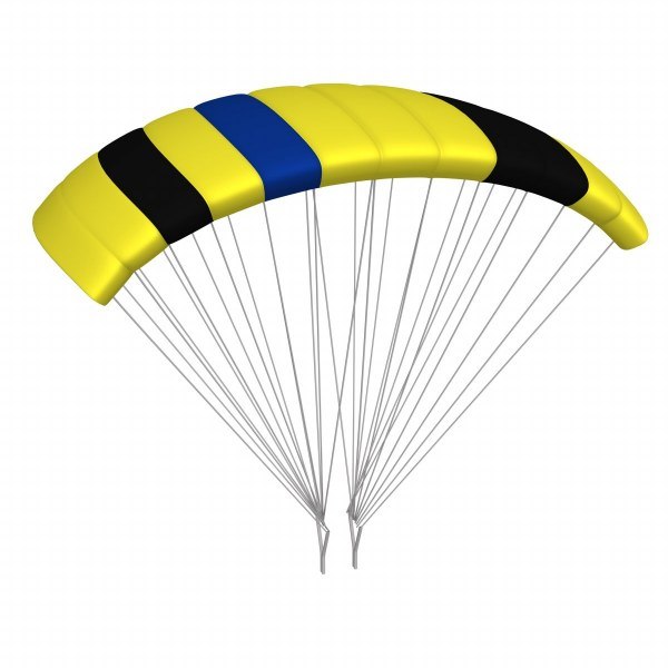 parachute 3d model