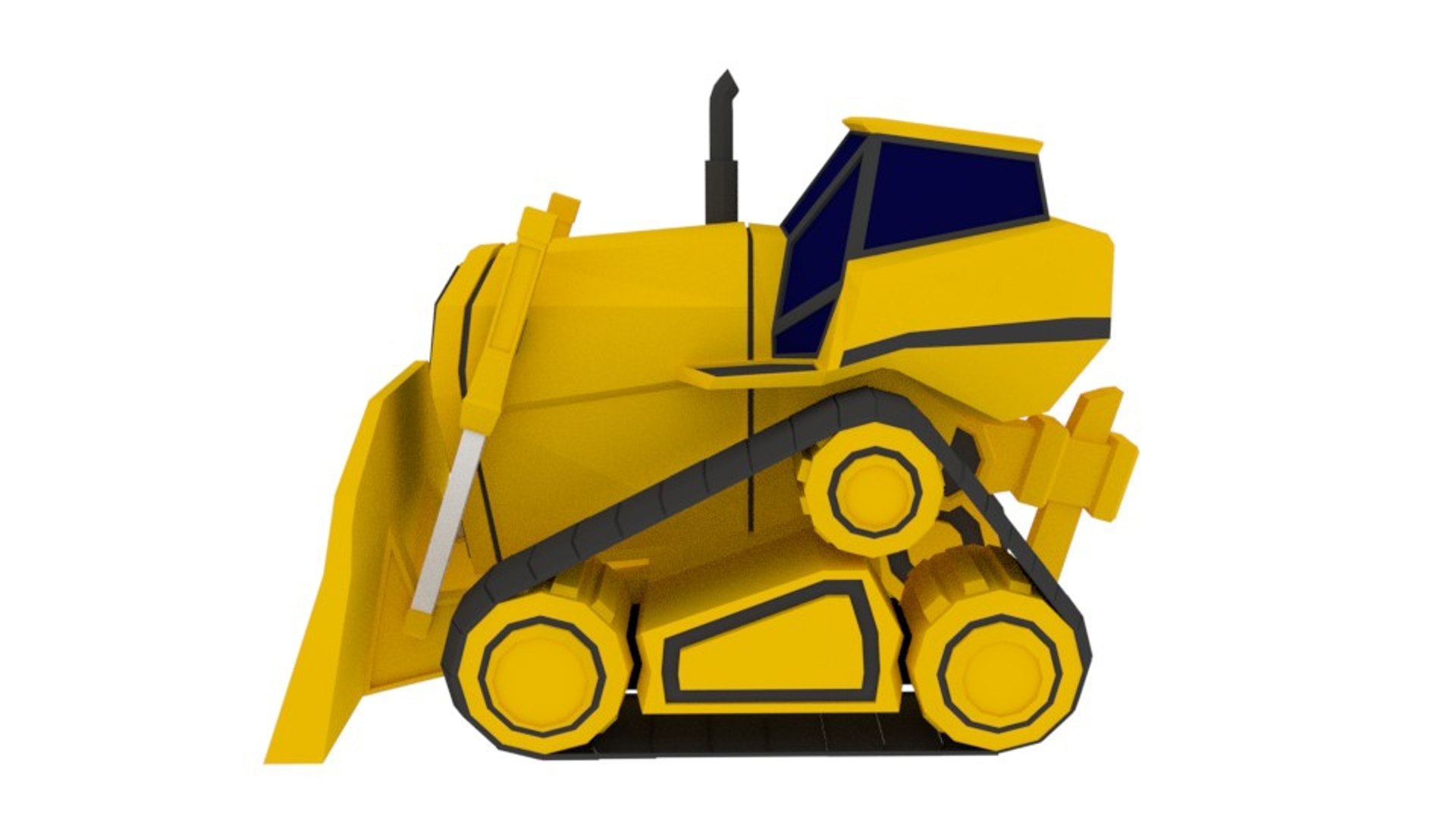 Dozer Model - TurboSquid 1187955