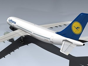 Airbus A300-600 3D Models for Download | TurboSquid