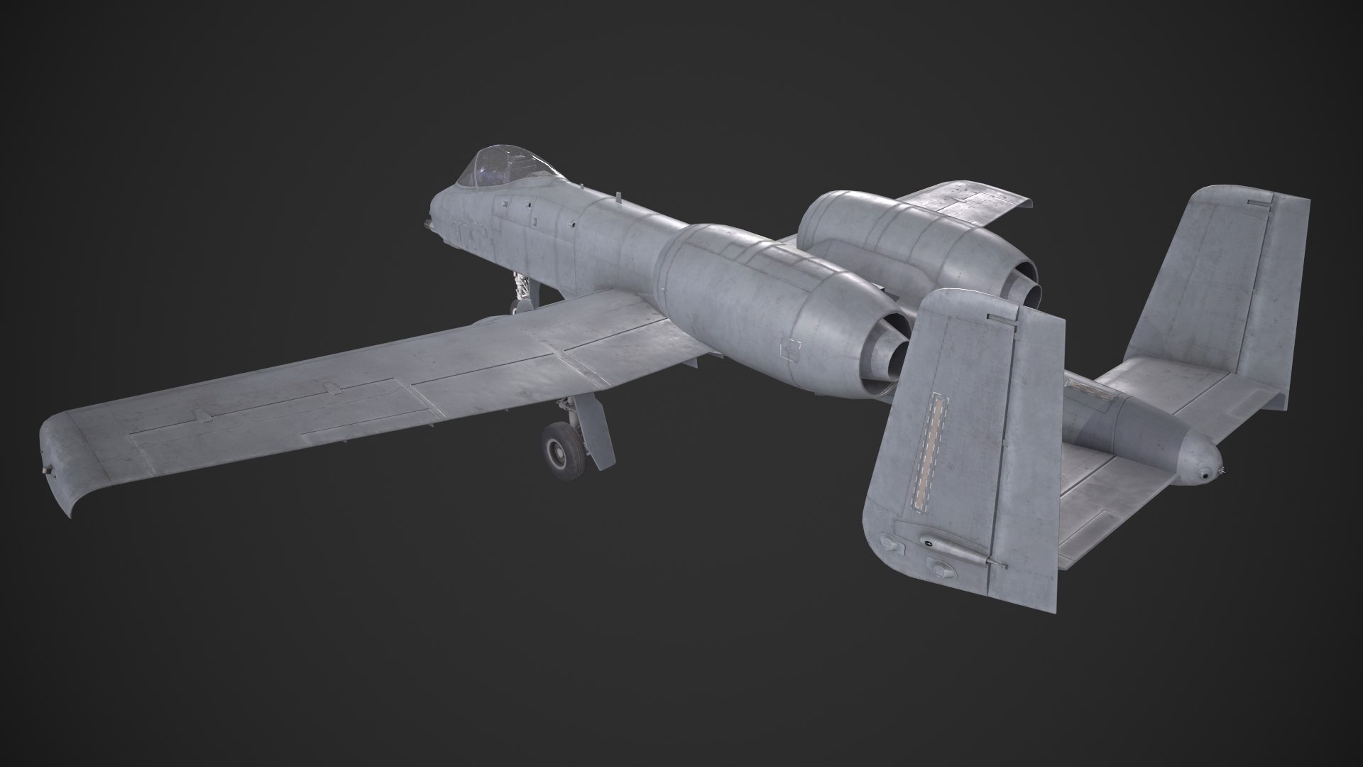 3D A-10 Aircraft - TurboSquid 1906757