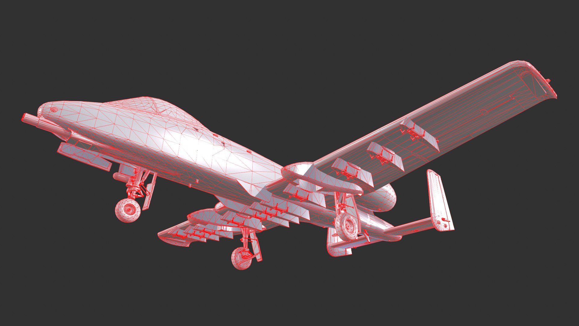 3D A-10 Aircraft - TurboSquid 1906757