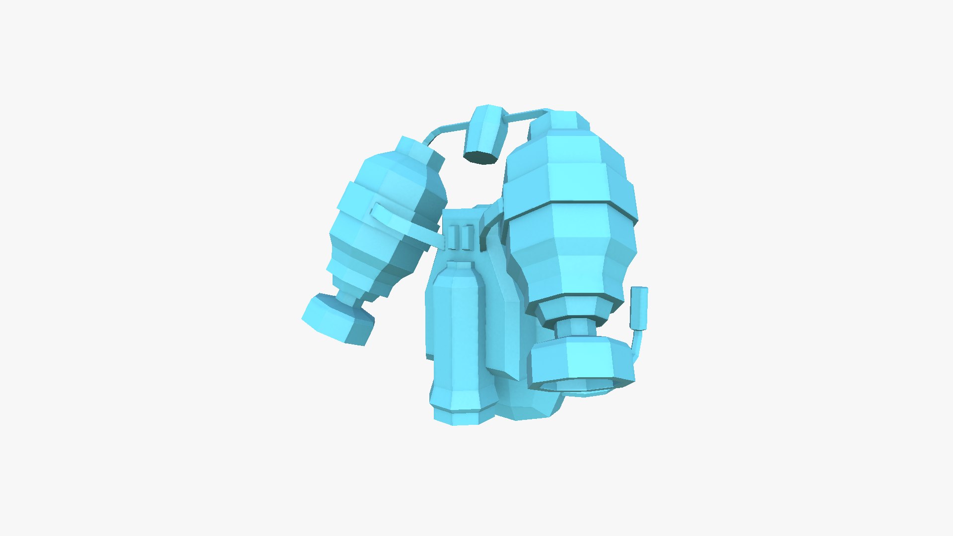 Jetpack Low Poly F03 - SciFi Character Design 3D Model - TurboSquid 2255468