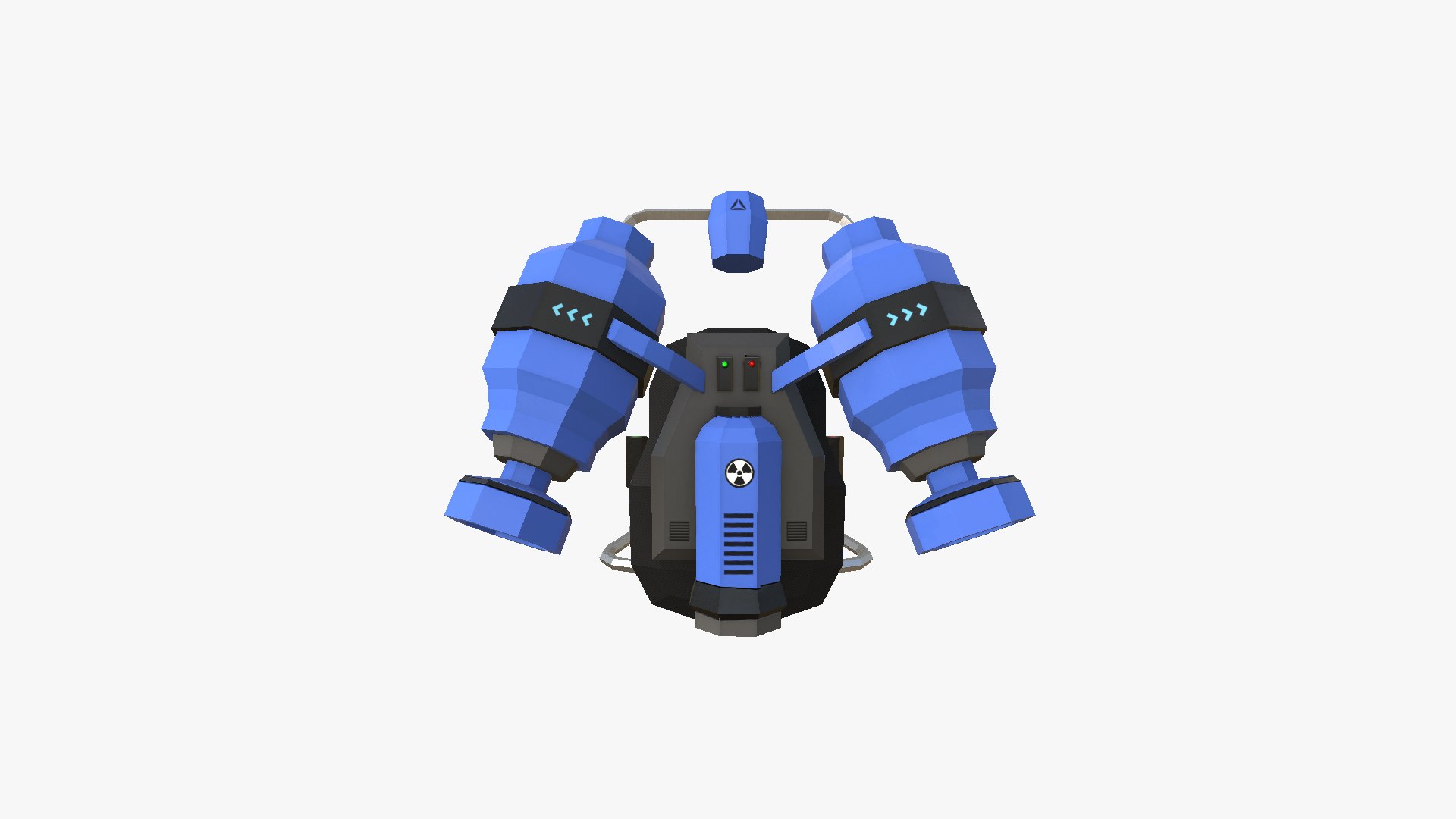 Jetpack Low Poly F03 - SciFi Character Design 3D Model - TurboSquid 2255468