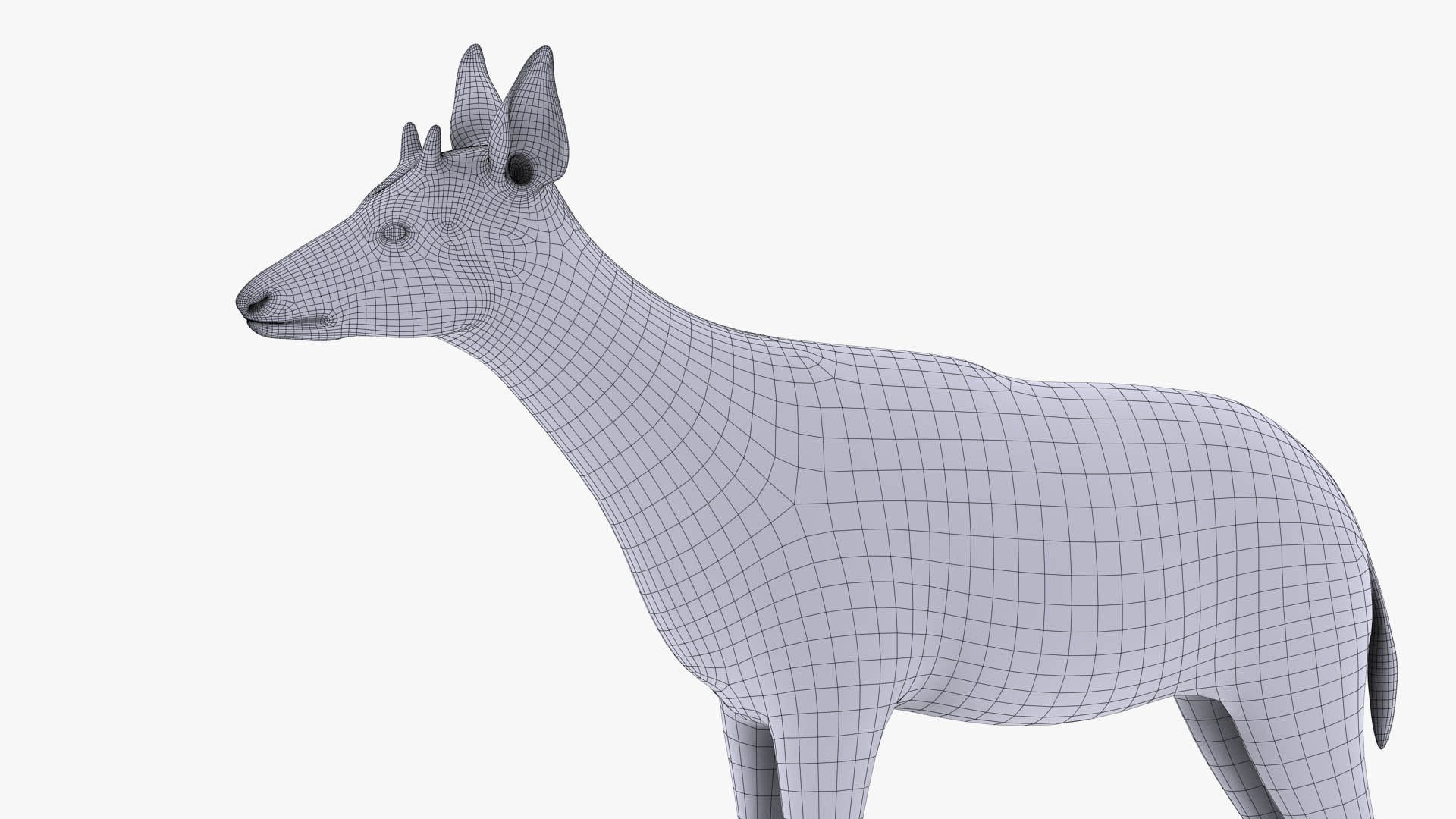 3D Okapi Poser Model - TurboSquid 1999035