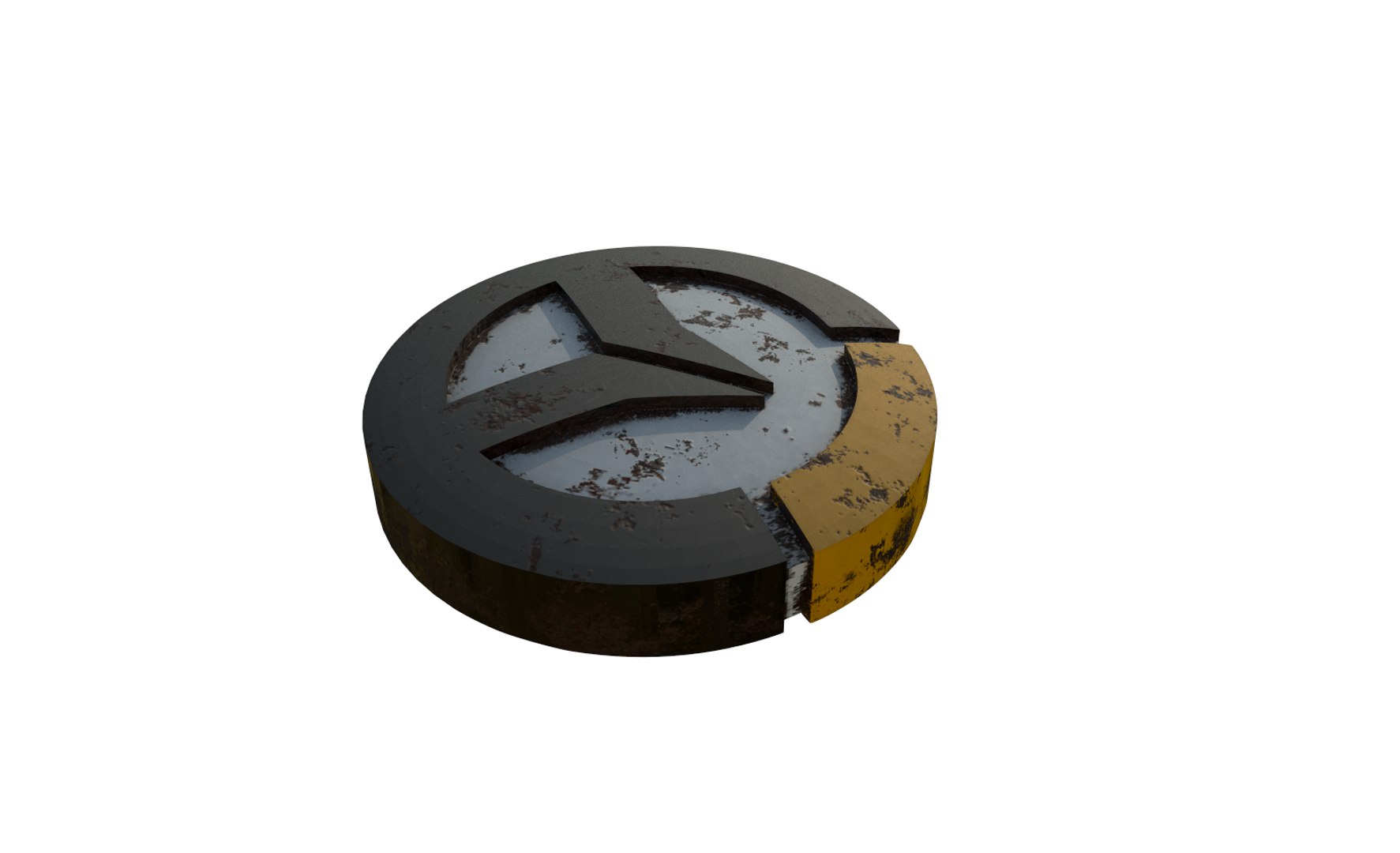 3D Overwatch Logo Model - TurboSquid 1313040