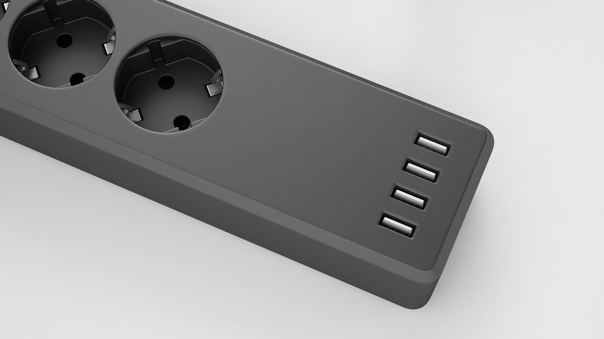 Power Strip Outlet 3D Model - TurboSquid 1482406