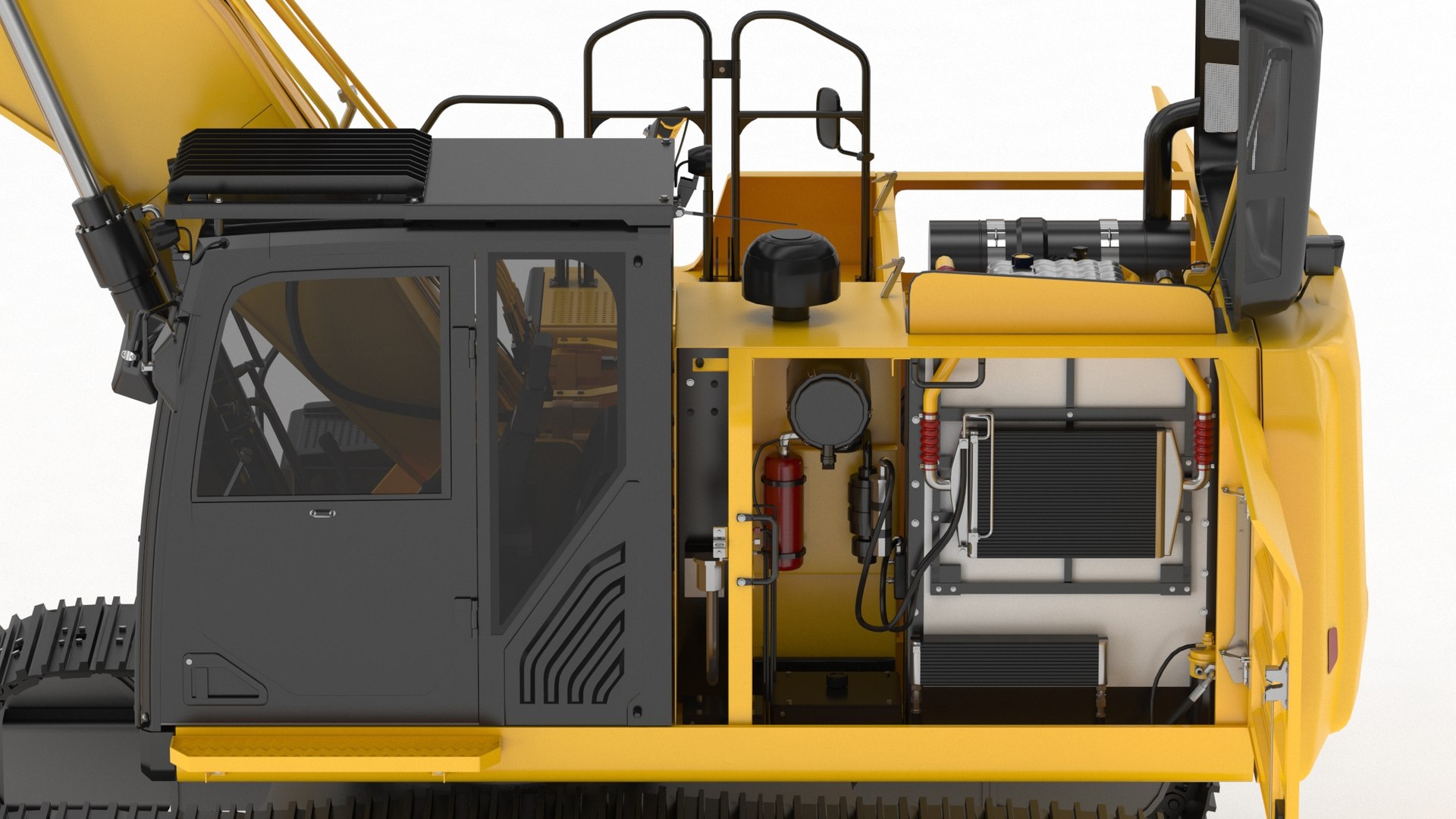 3D model Crawler Excavator Generic 07 - TurboSquid 2053802