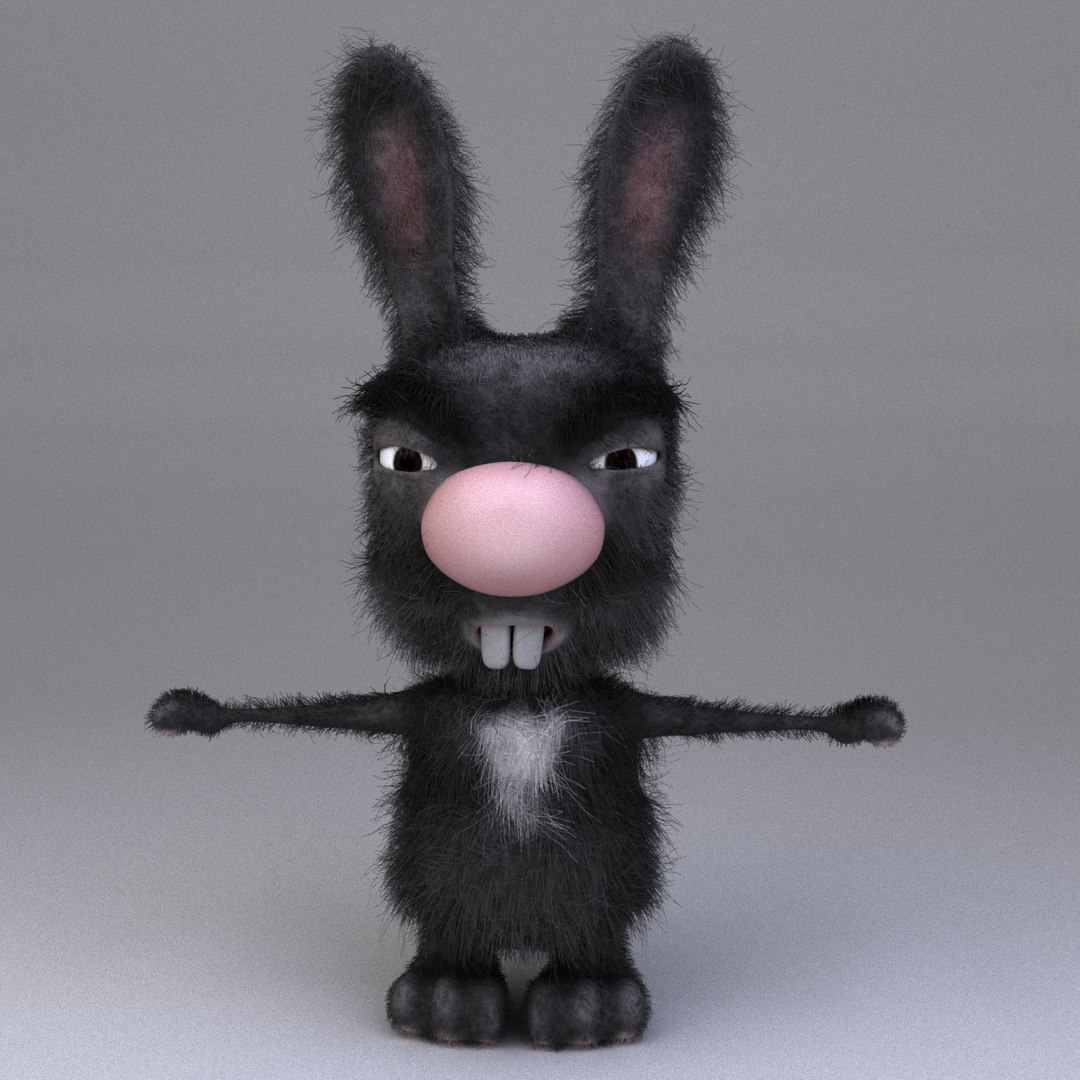 angry rabbit max