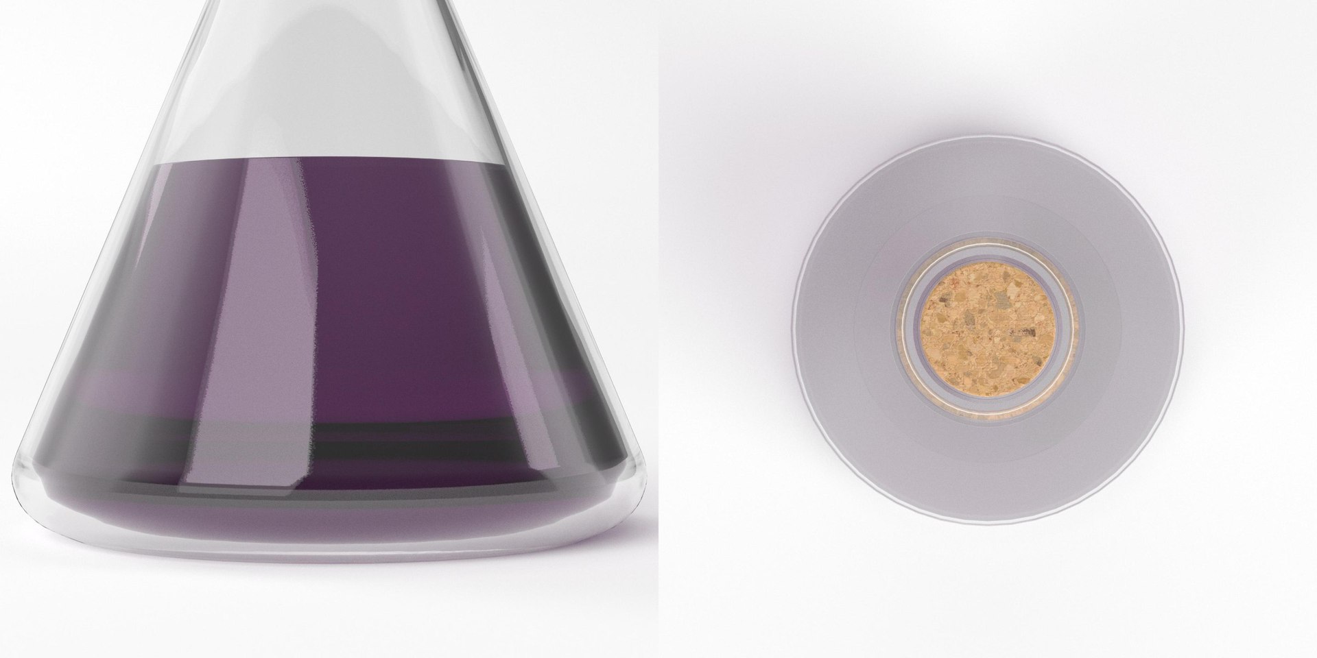 Conical Potion Flask 3D Model - TurboSquid 1480210