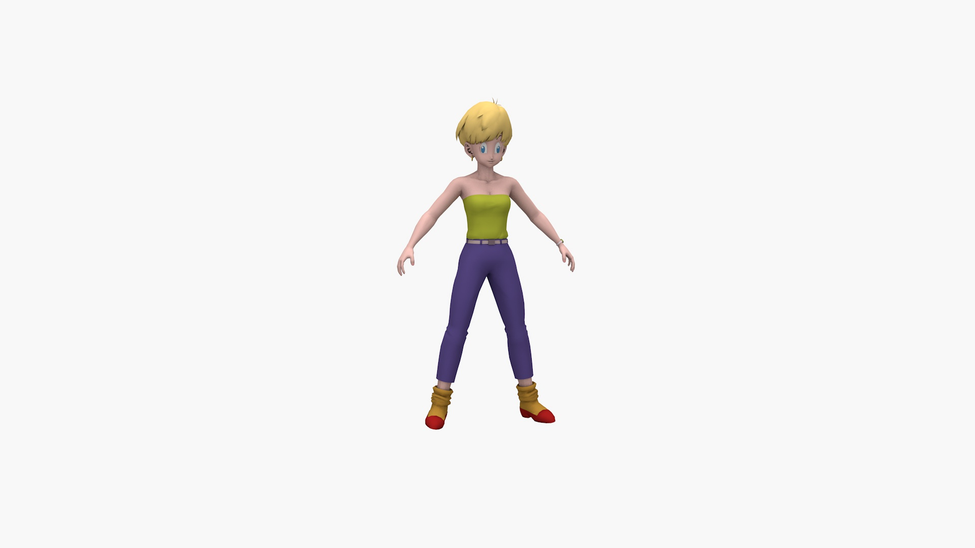 3D DBZ Character V23 - TurboSquid 2074452