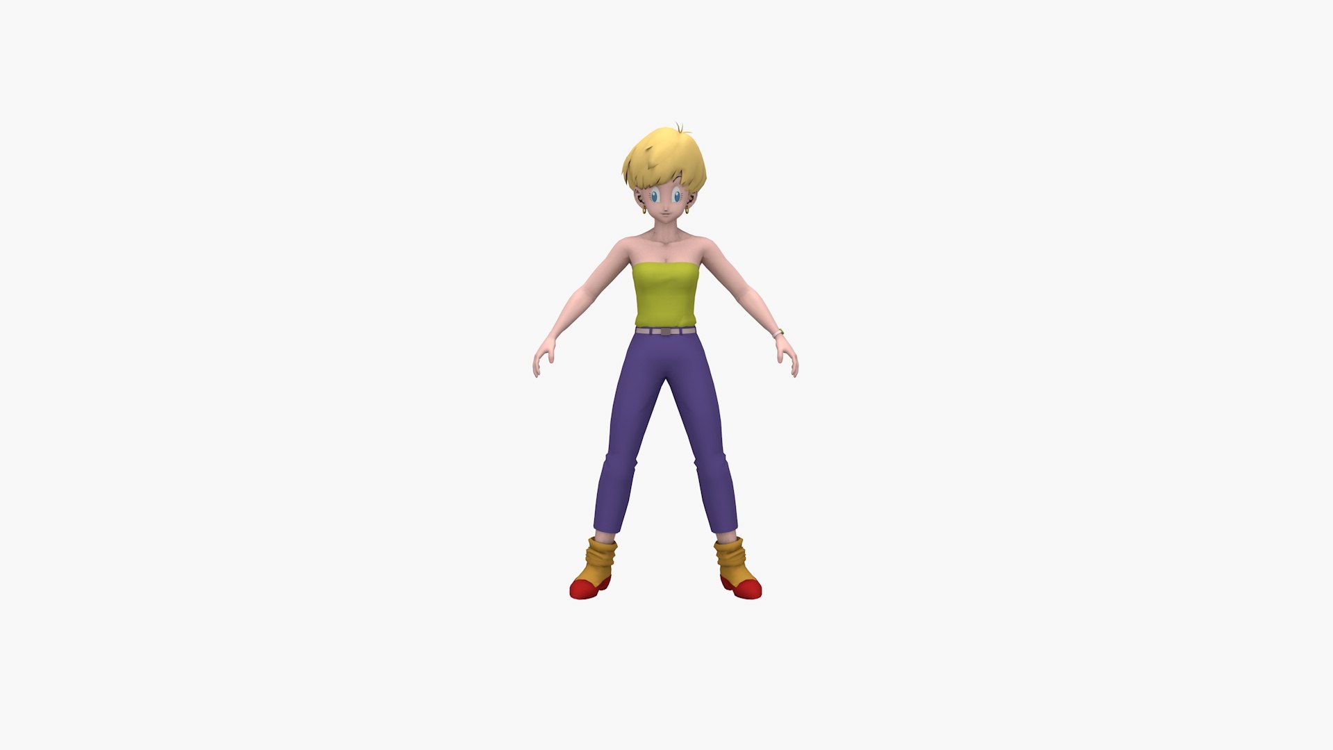 3D DBZ Character V23 - TurboSquid 2074452