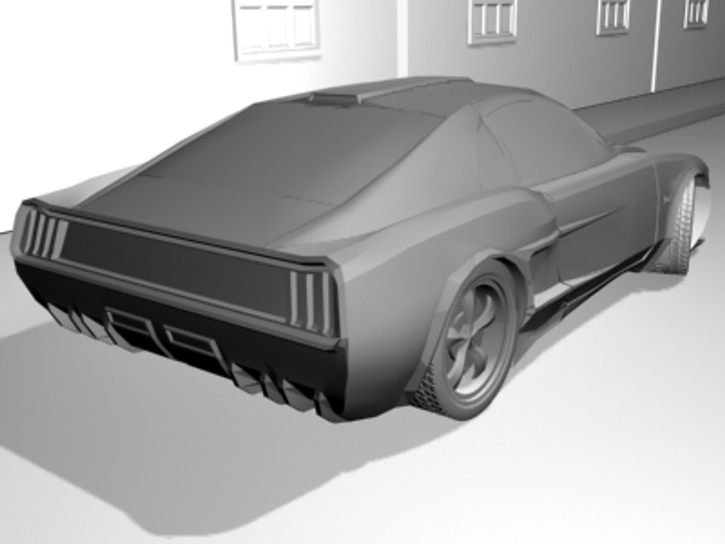 Free 3ds Model Concept Scene