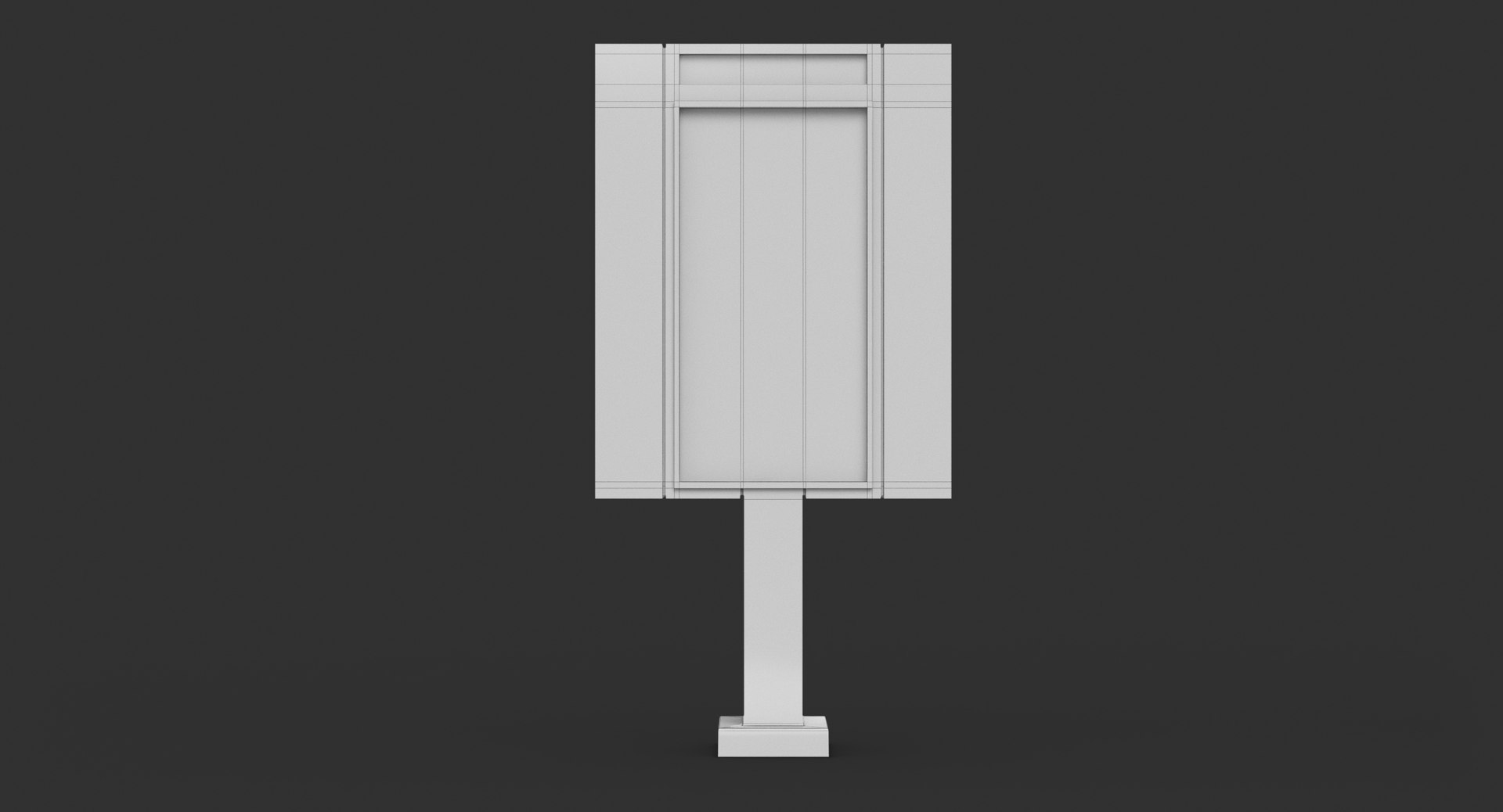 Advertising 3D Model - TurboSquid 1357298