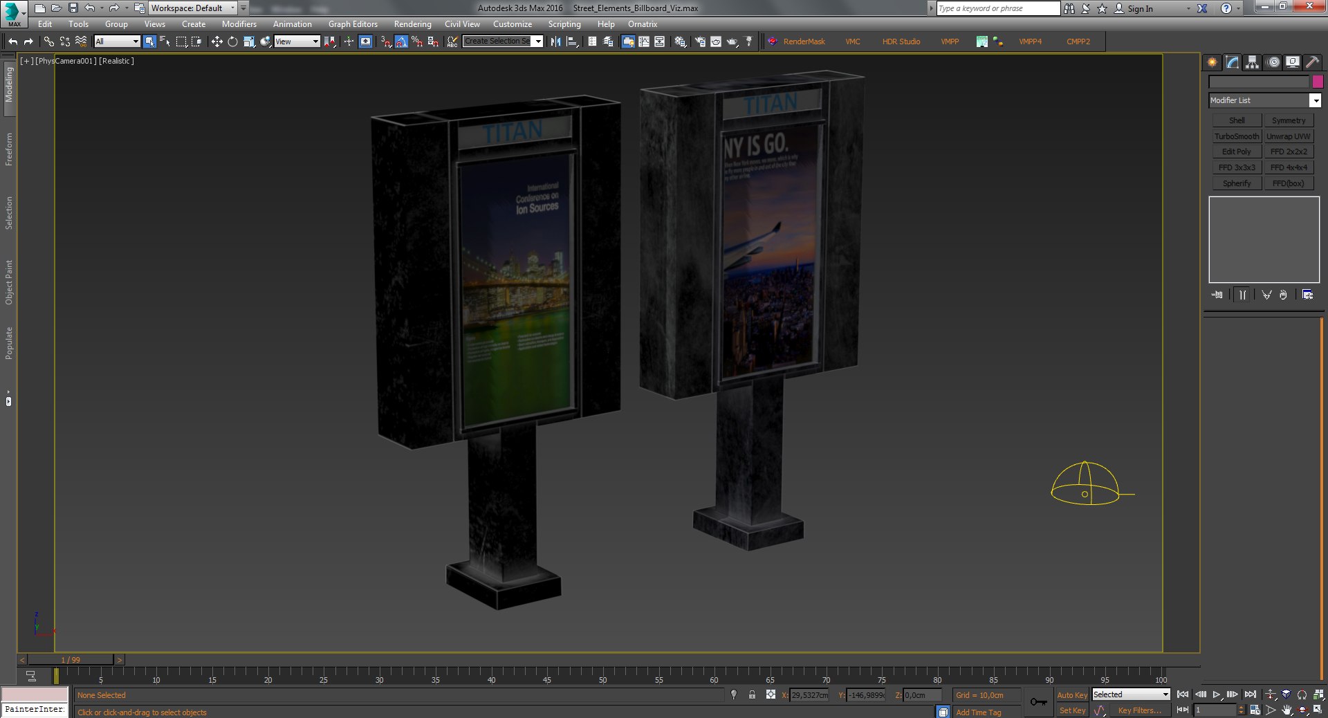 Advertising 3D Model - TurboSquid 1357298