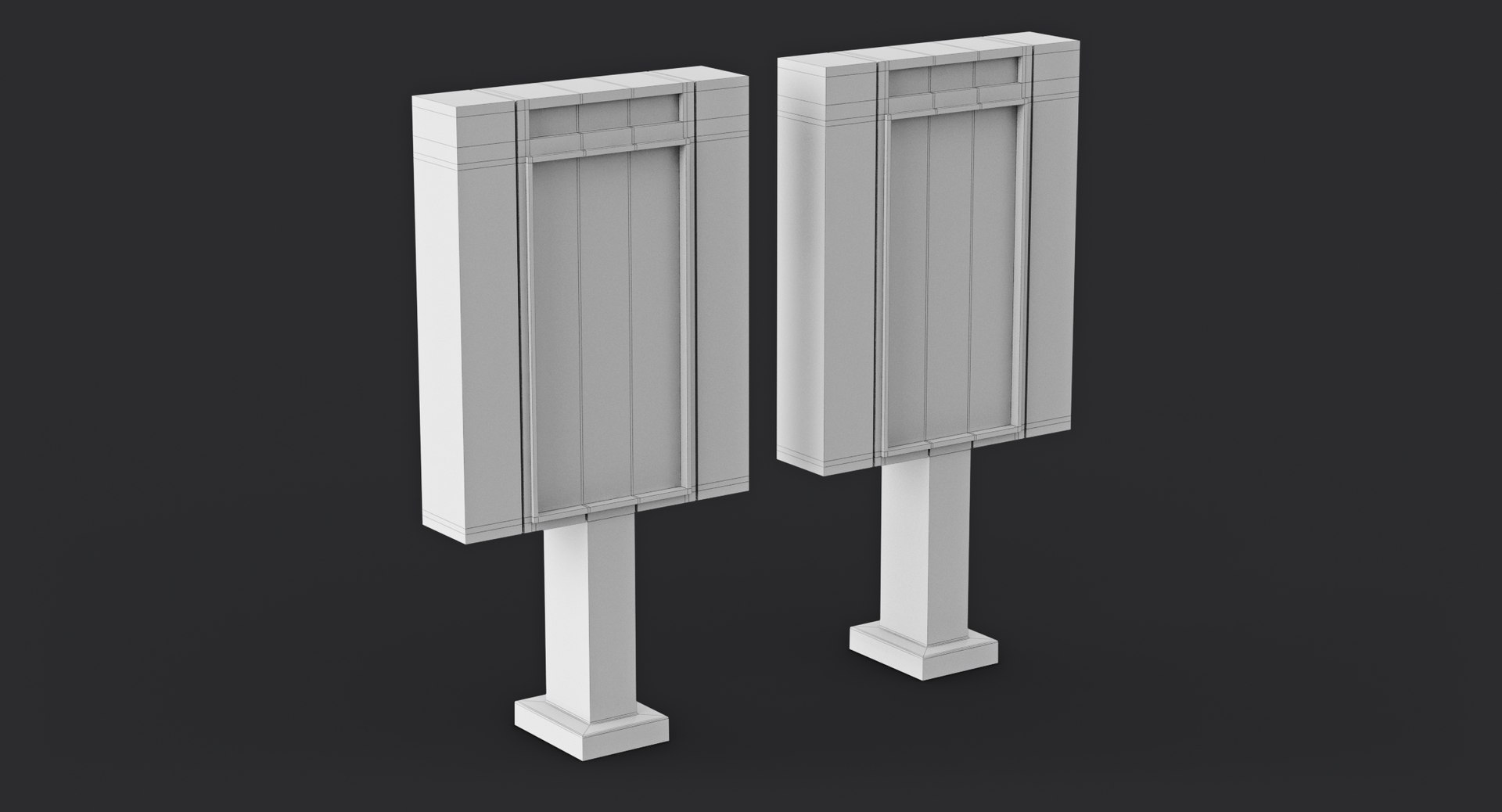 Advertising 3D Model - TurboSquid 1357298