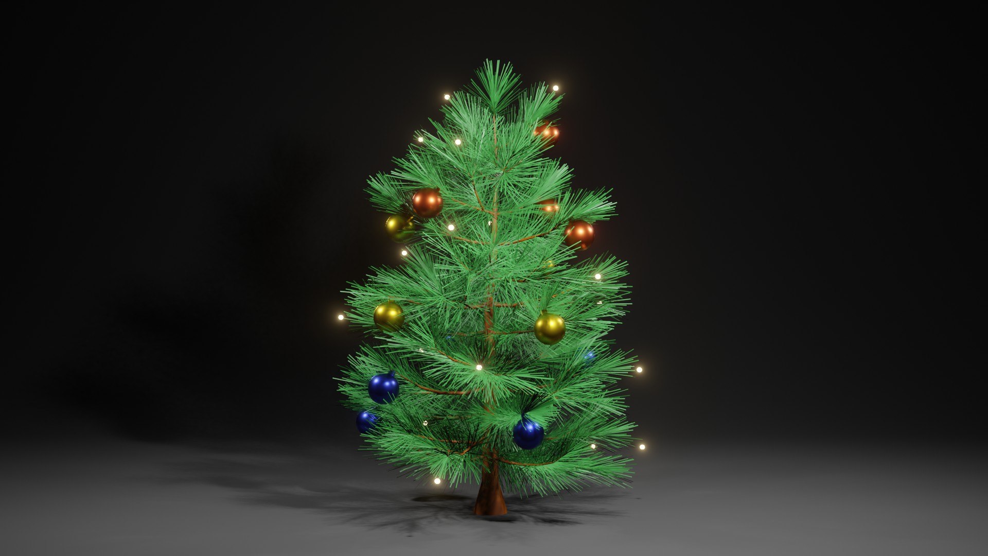 3D Christmas Tree Model - TurboSquid 2375088