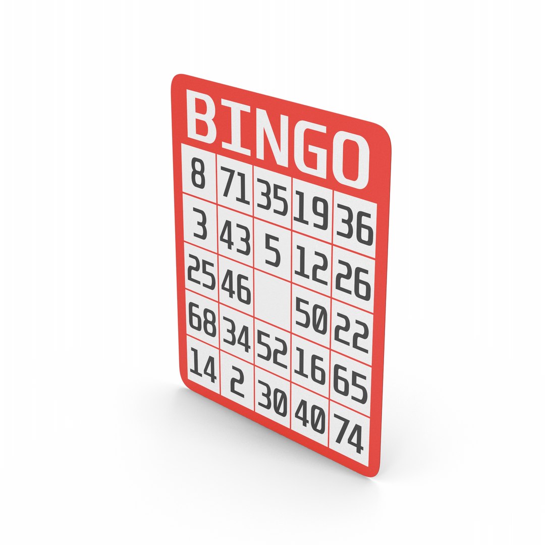 3D Model Bingo - TurboSquid 2259474