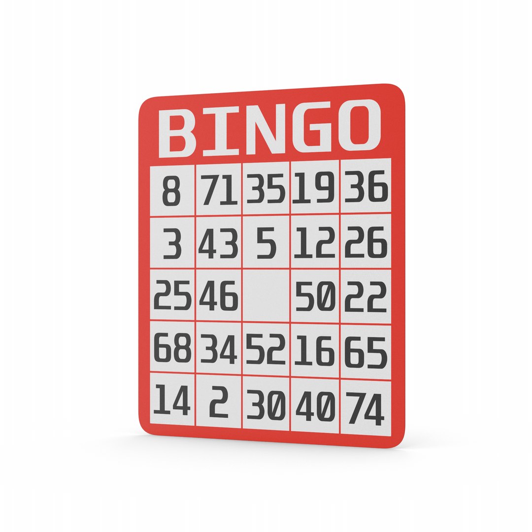 3D Model Bingo - TurboSquid 2259474