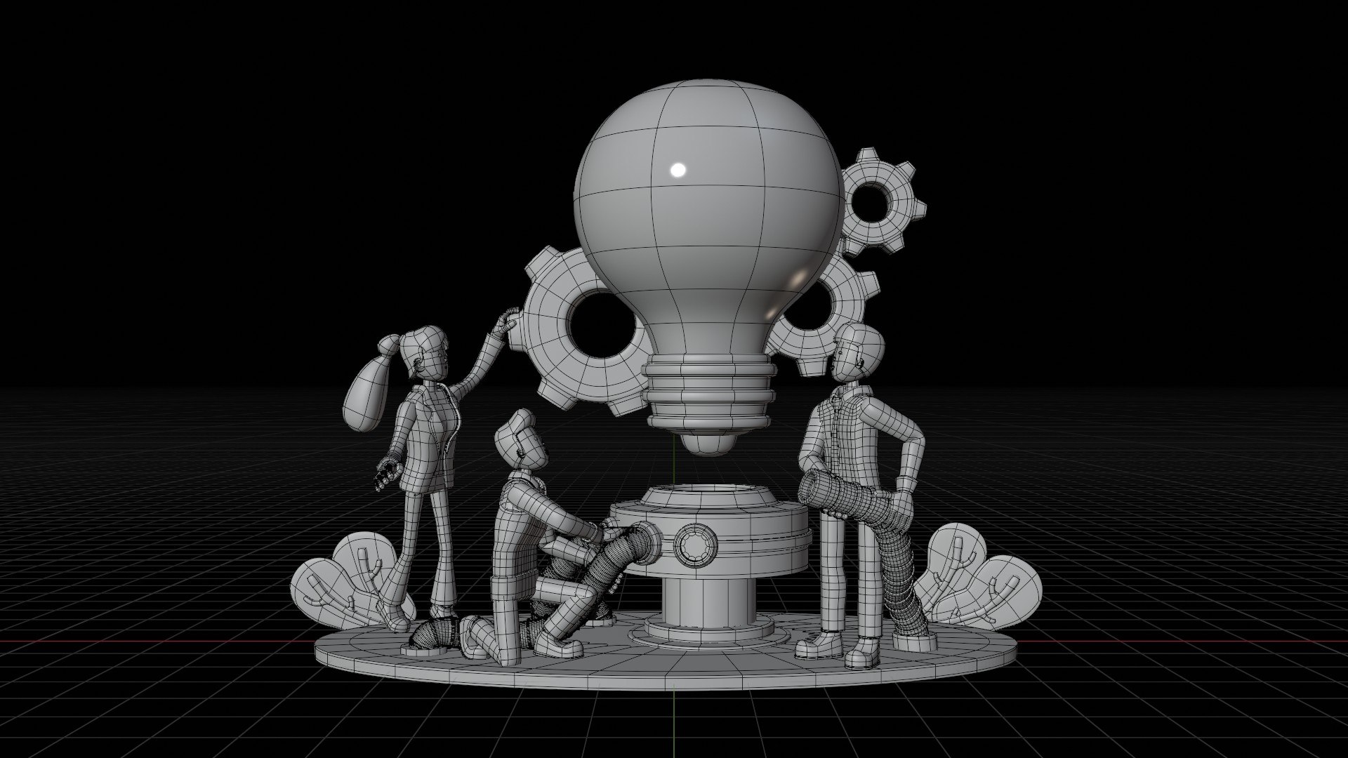 Work Efficiency 3D Model - TurboSquid 2249073