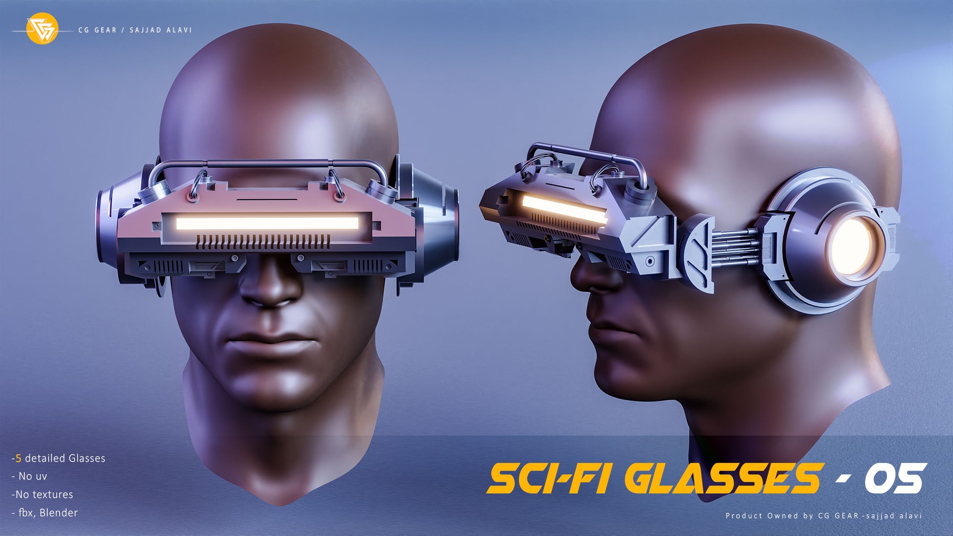 Scifi Gl Blender Model - TurboSquid 1902355