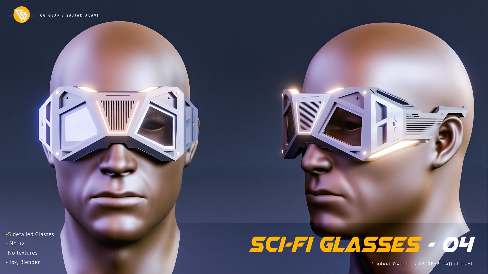 Scifi Gl Blender Model - TurboSquid 1902355