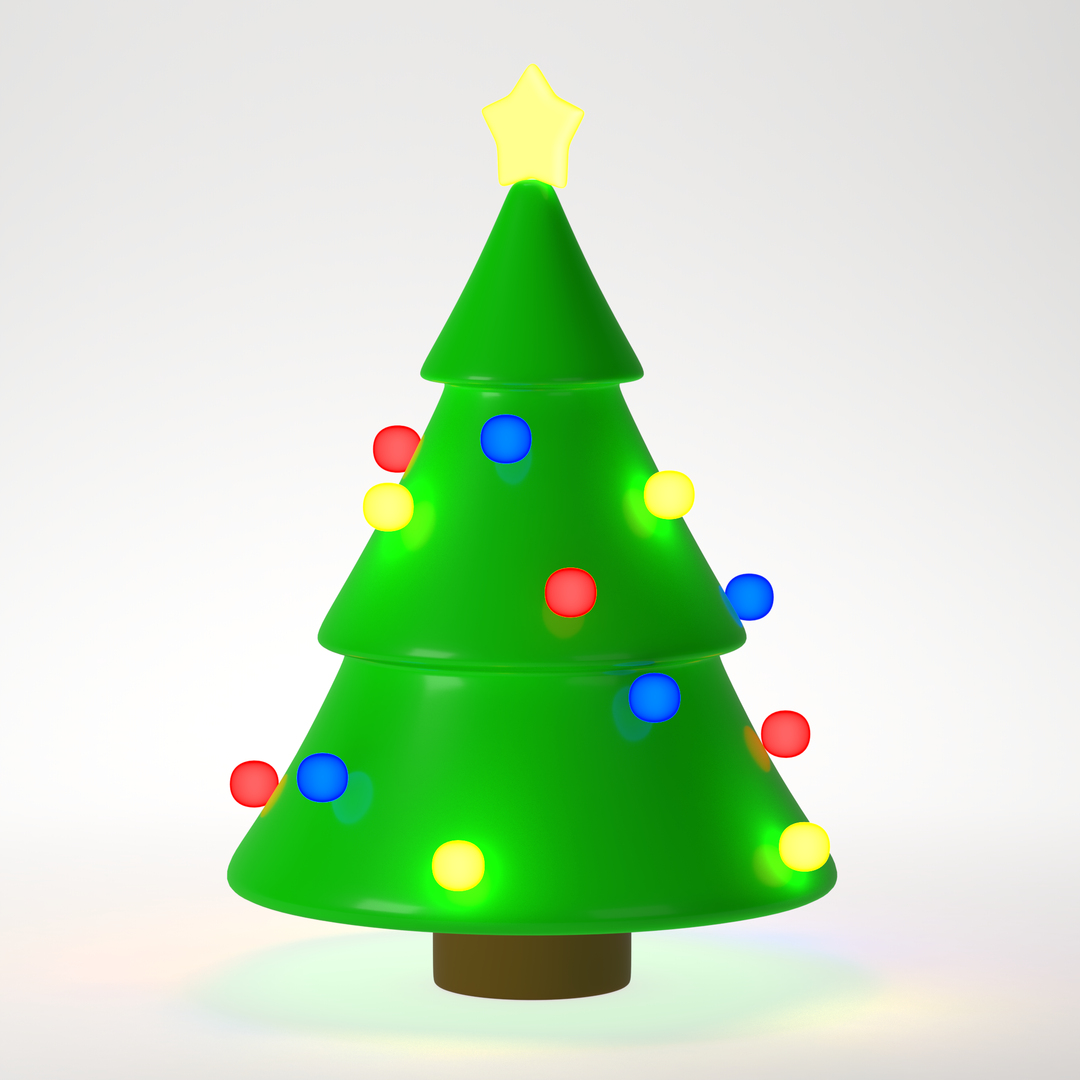 Christmas tree model - TurboSquid 2182929