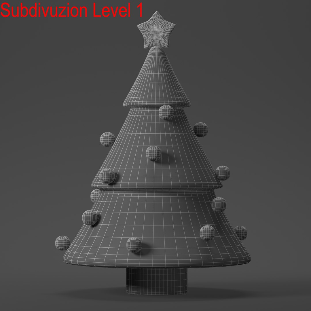 Christmas tree model - TurboSquid 2182929