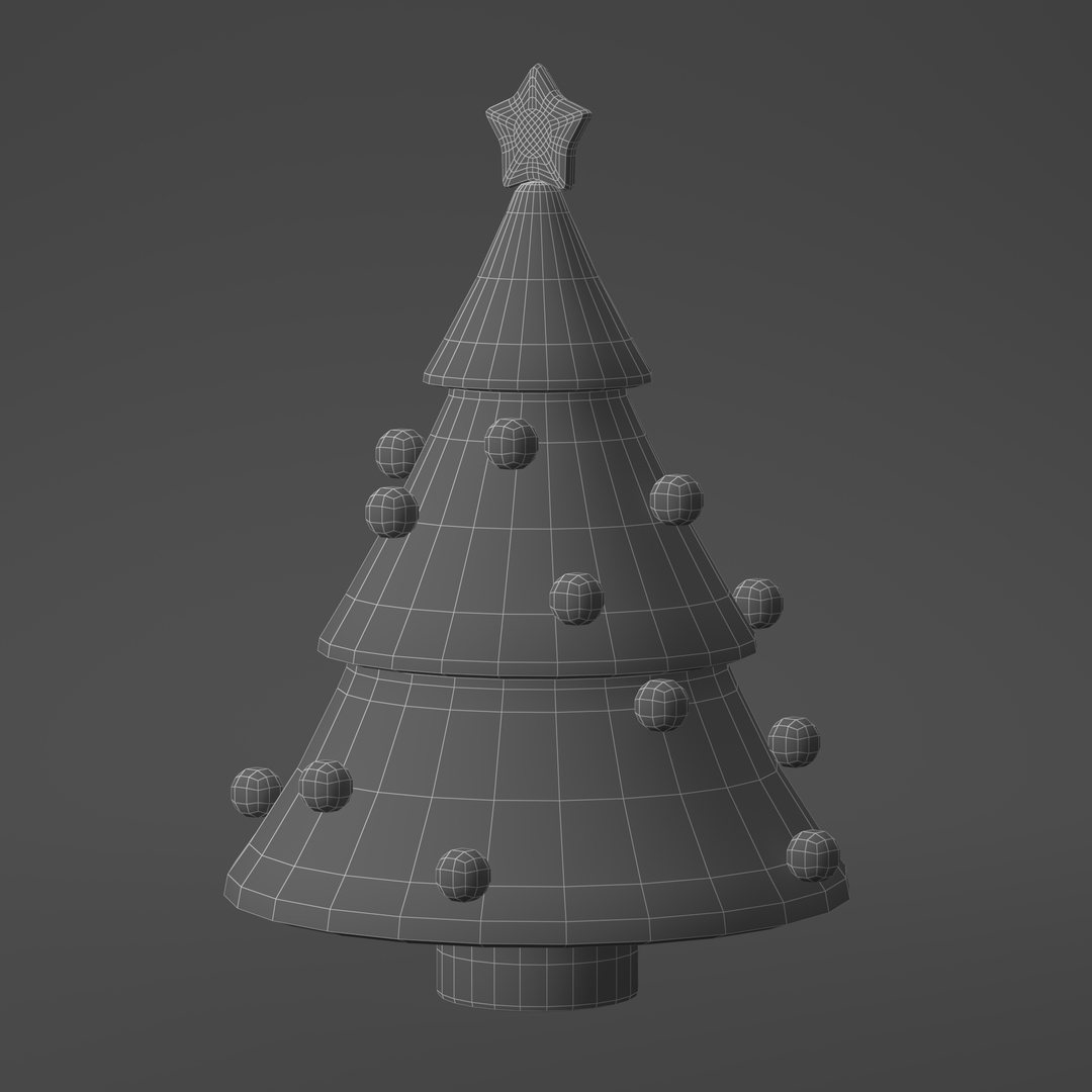 Christmas tree model - TurboSquid 2182929