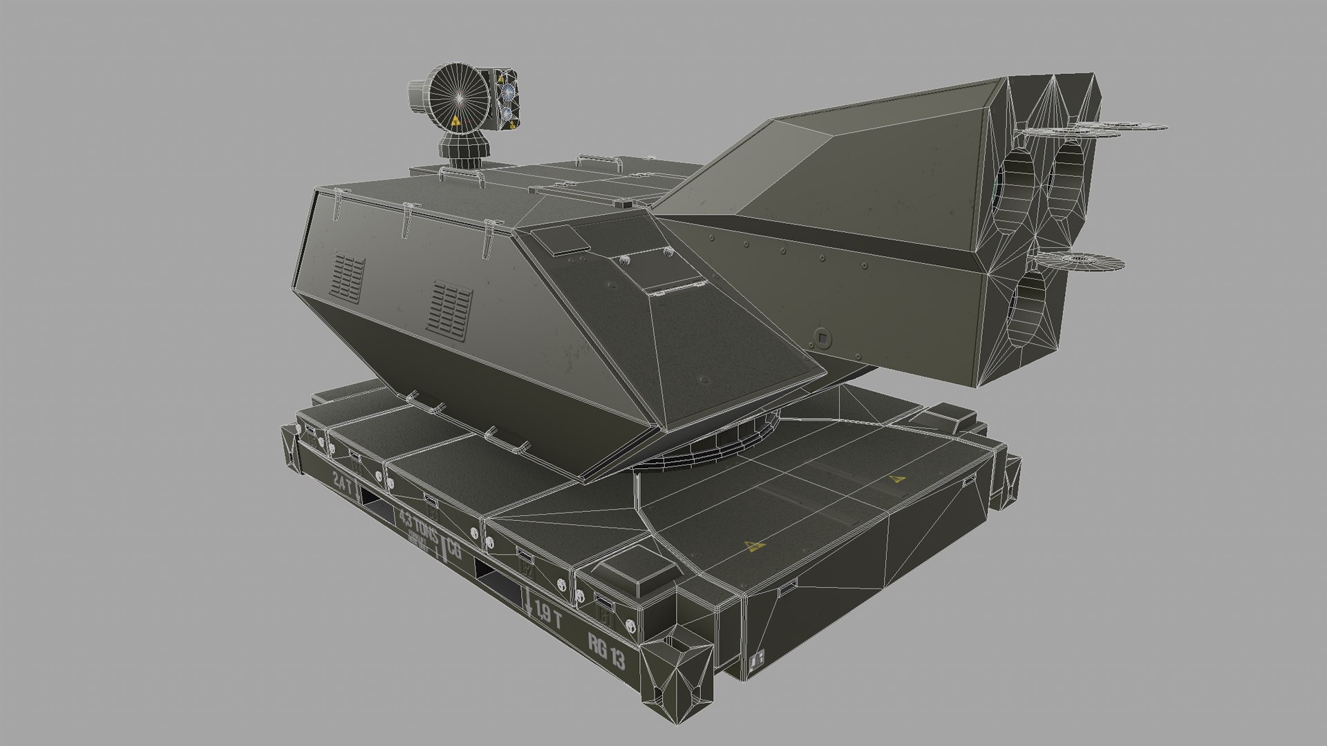 3D Skyshield Air-defence System - TurboSquid 2072300