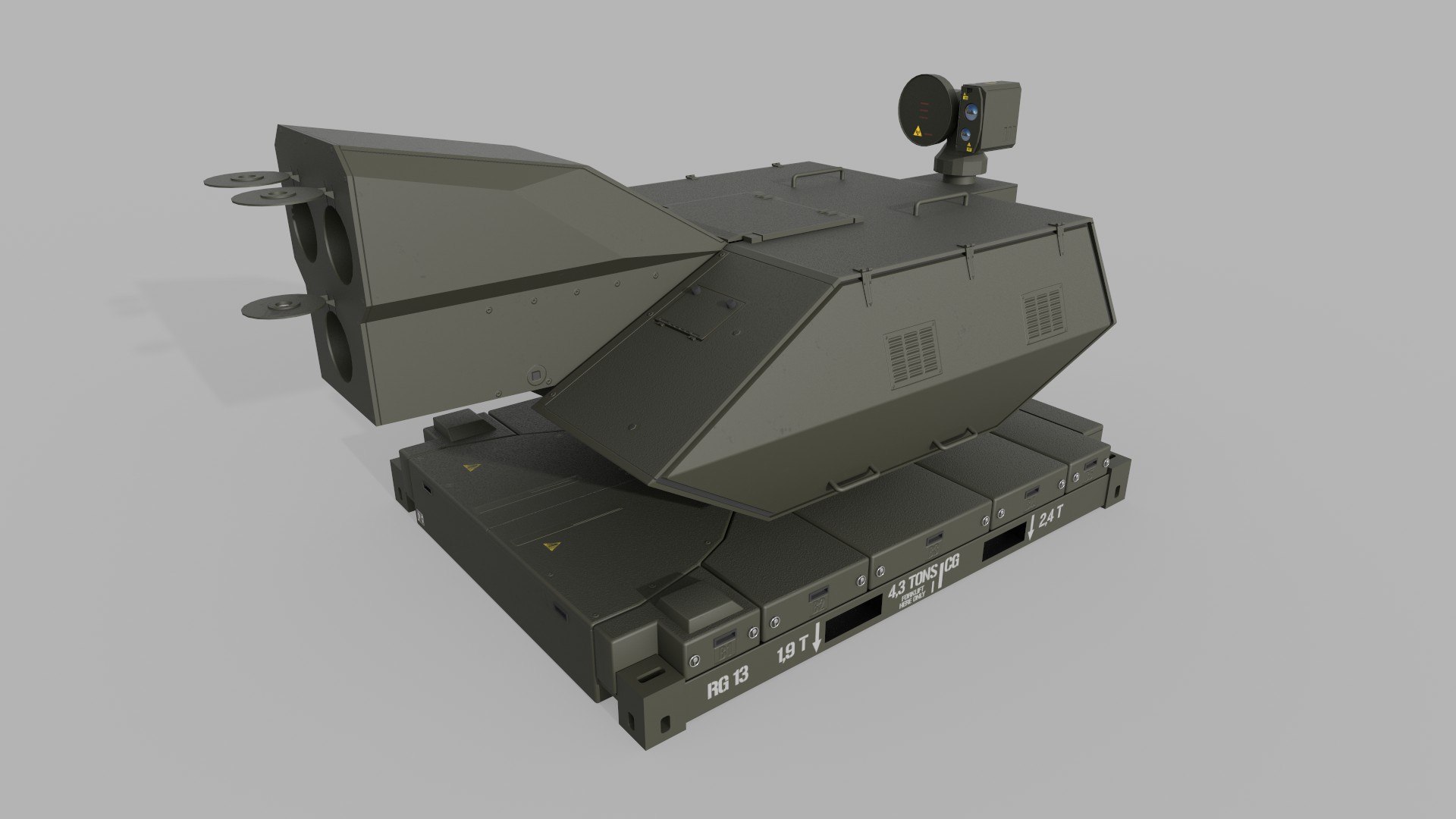 3D Skyshield Air-defence System - TurboSquid 2072300