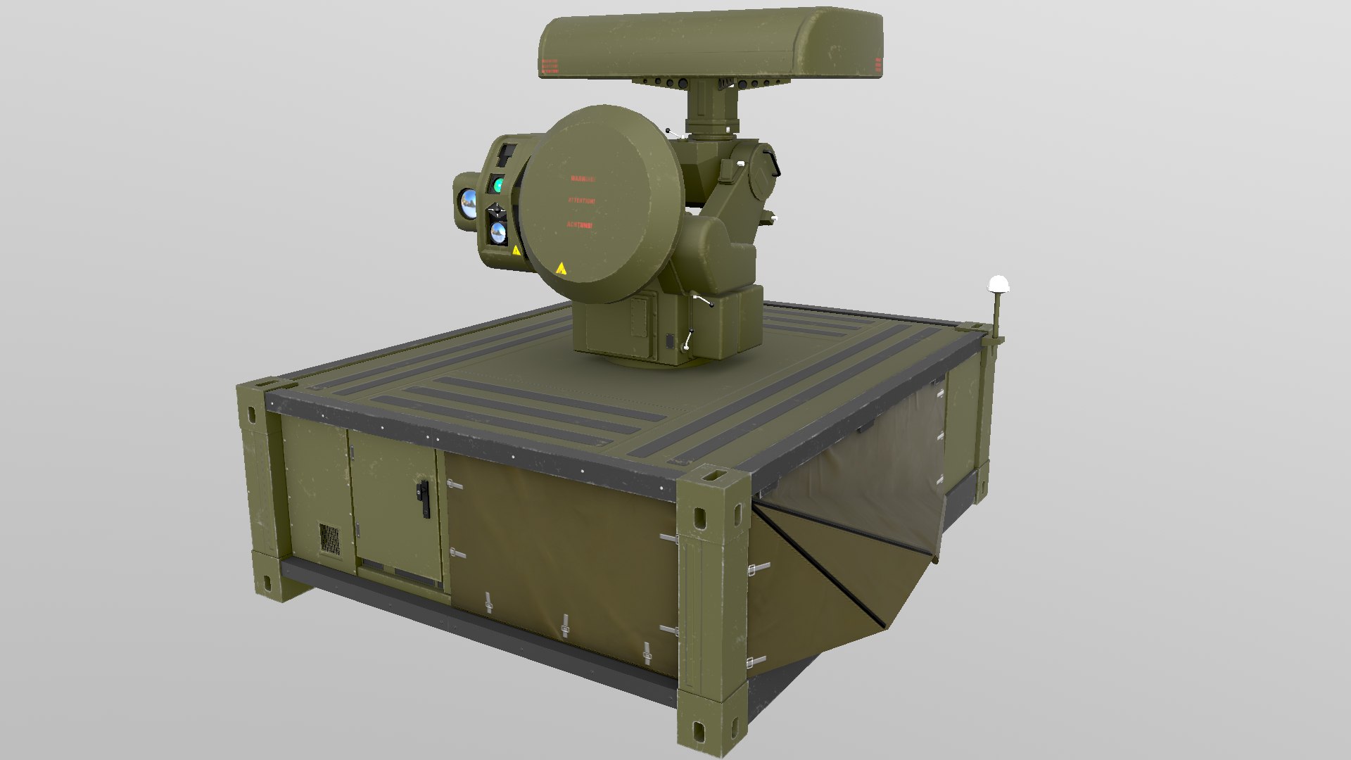 3D Skyshield Air-defence System - TurboSquid 2072300