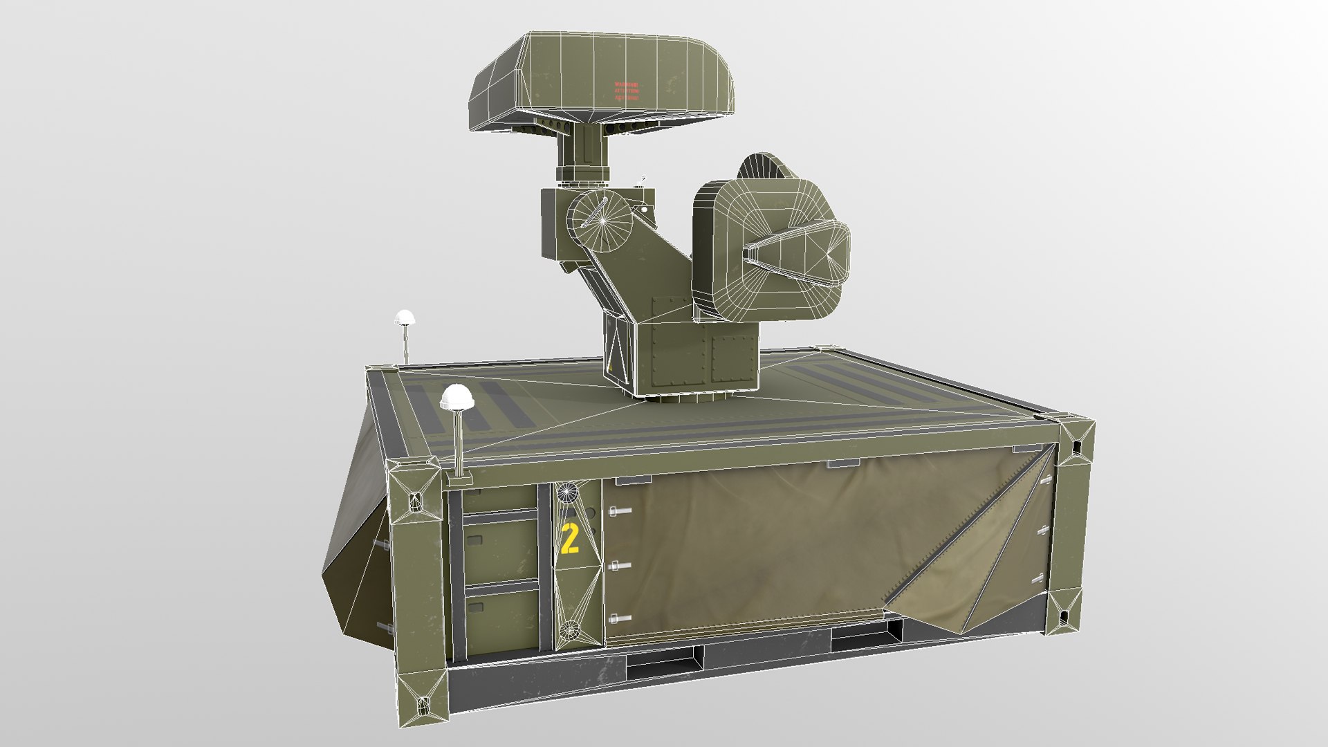 3D Skyshield Air-defence System - TurboSquid 2072300