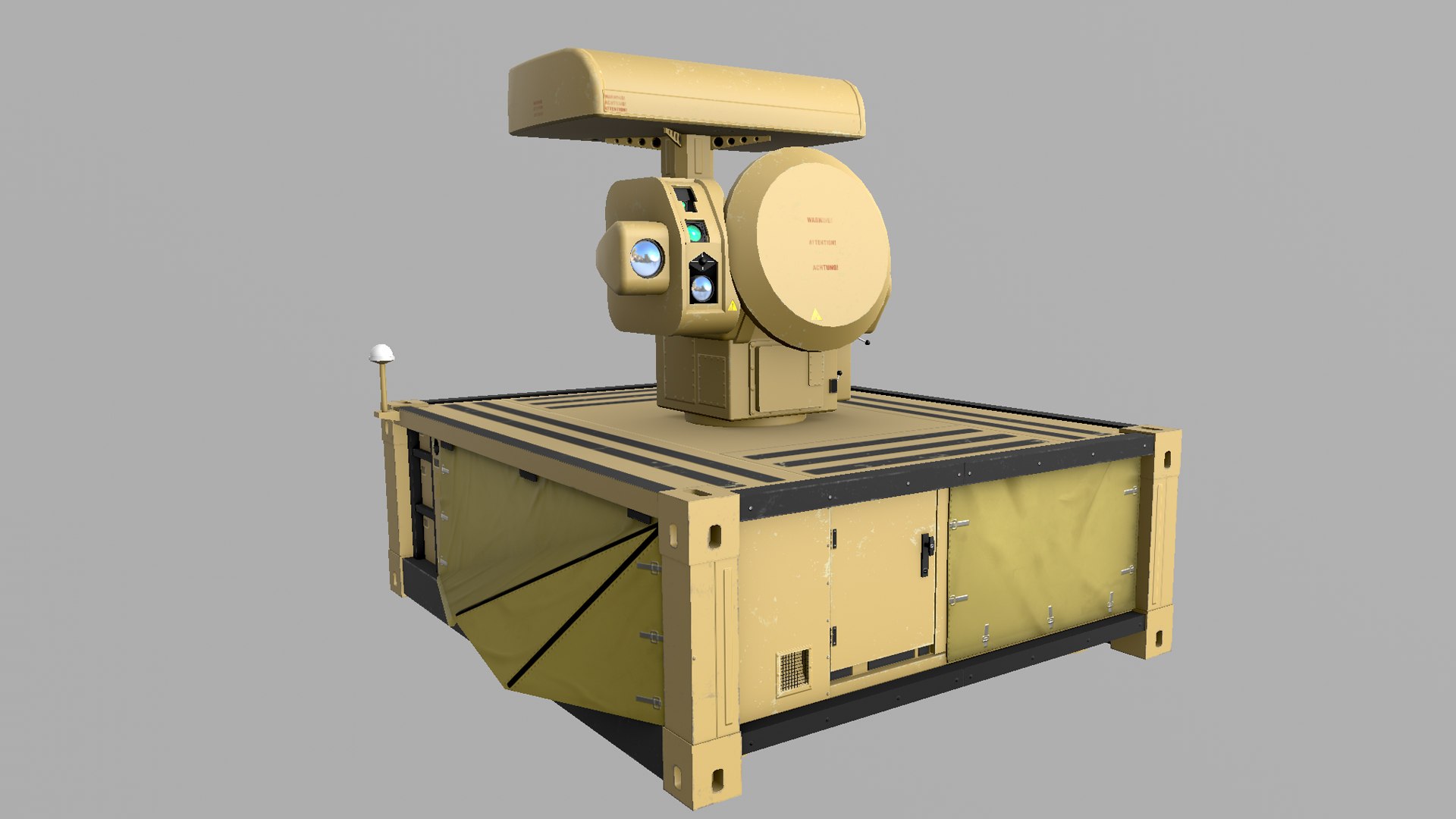 3D Skyshield Air-defence System - TurboSquid 2072300