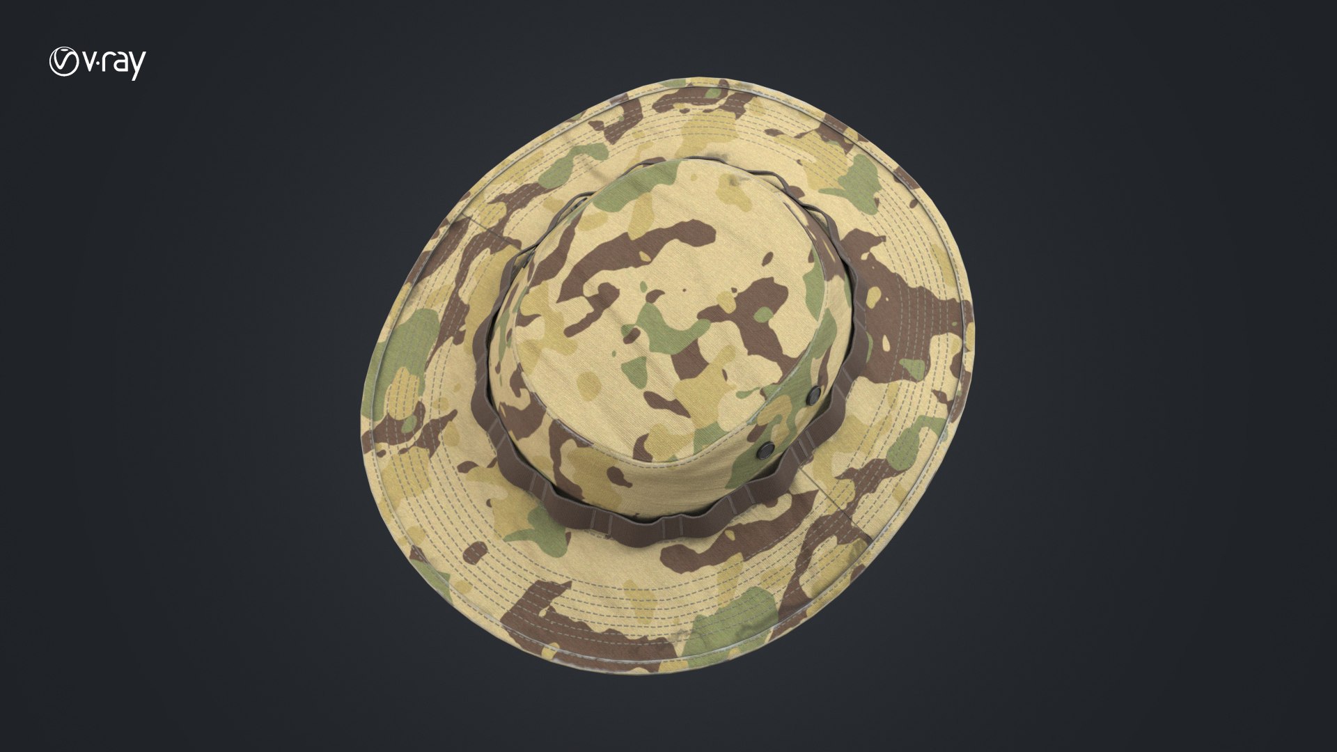 3d Max Military Boonie Hat