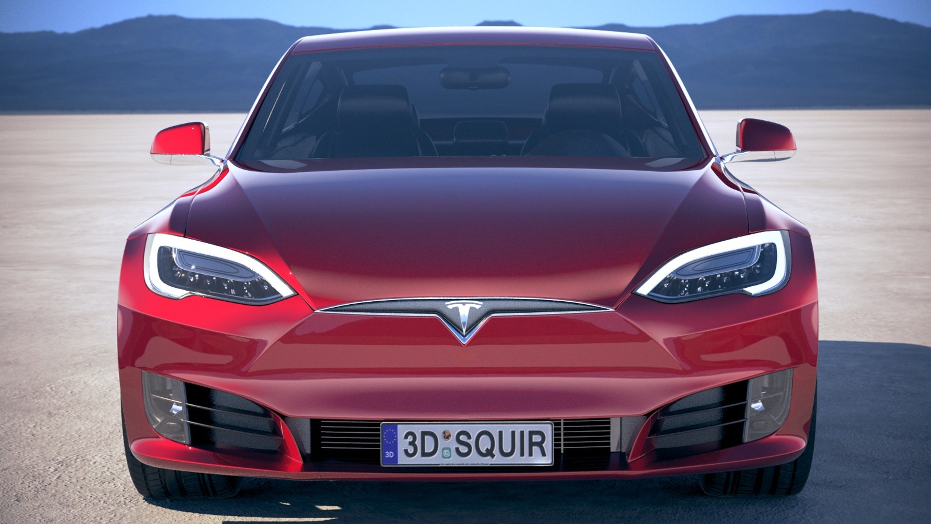 3D Tesla S P100d Model - TurboSquid 1175316