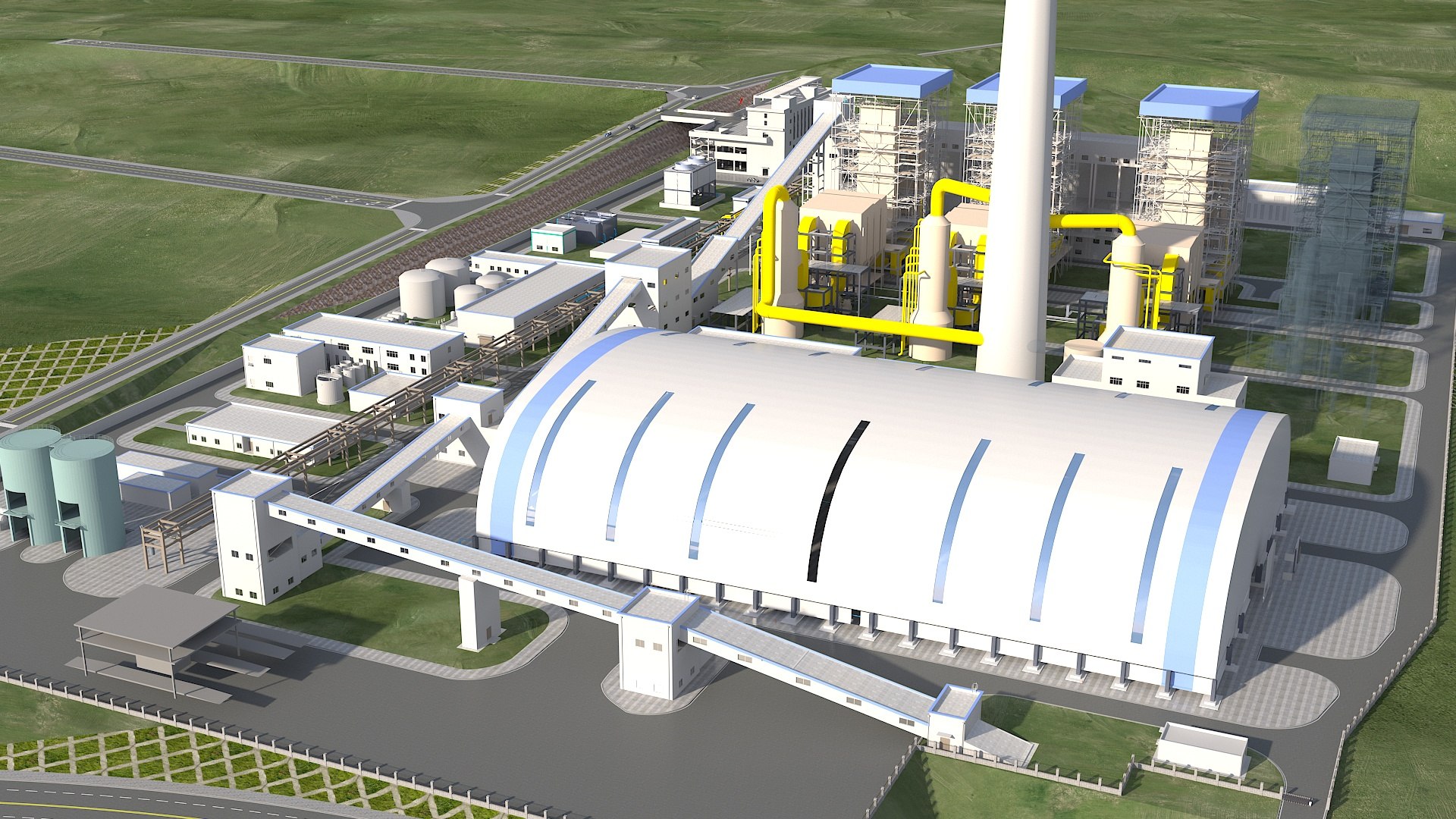 3D Power Plants Model - TurboSquid 2392484