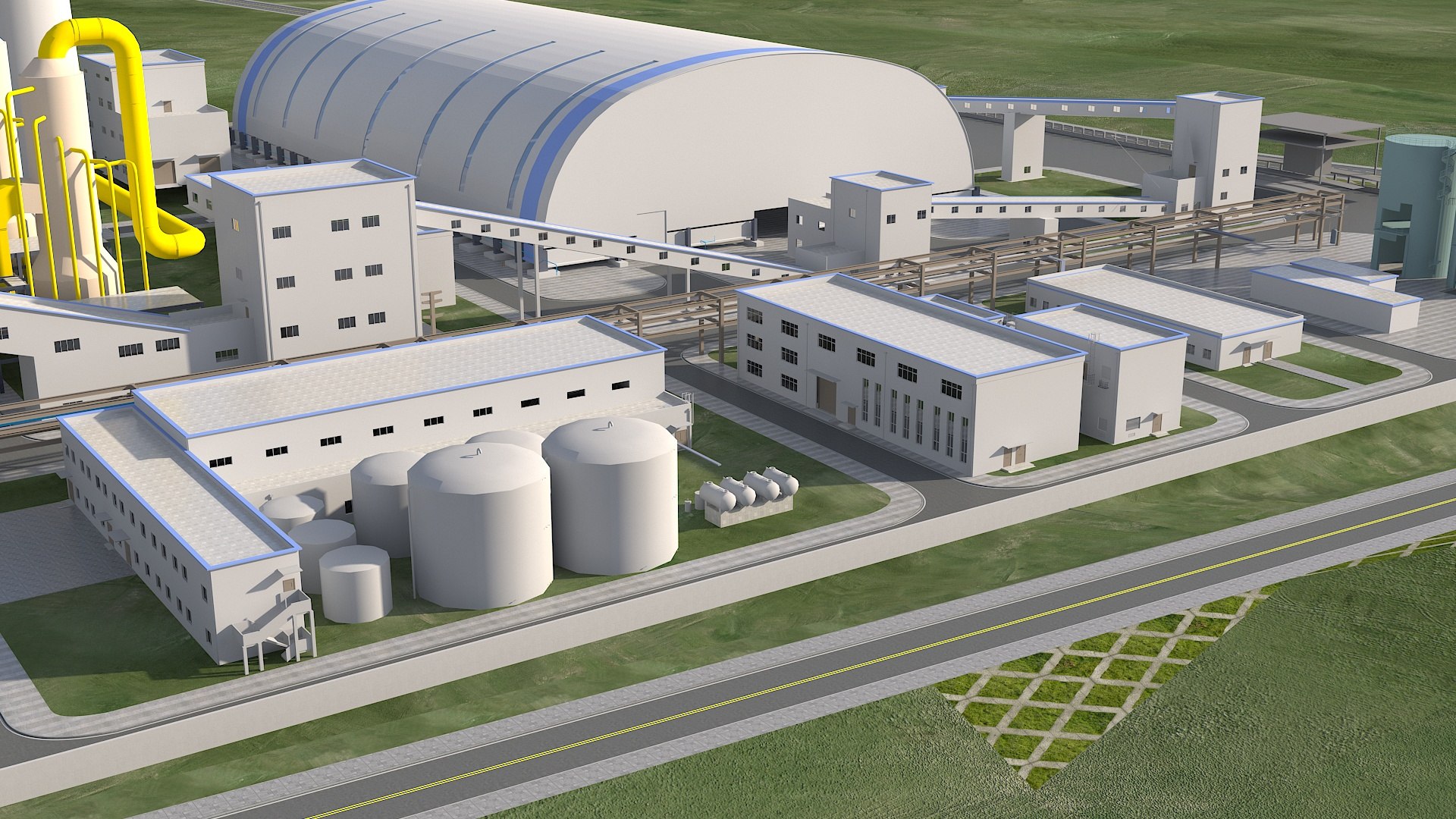 3D Power Plants Model - TurboSquid 2392484