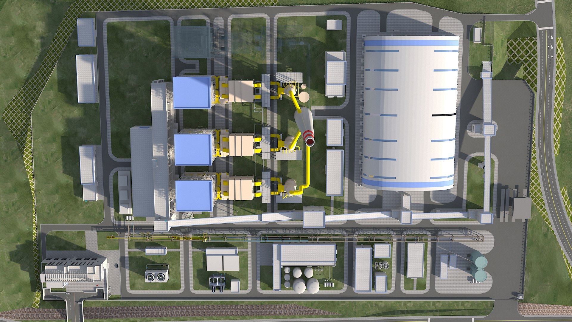 3D Power Plants Model - TurboSquid 2392484