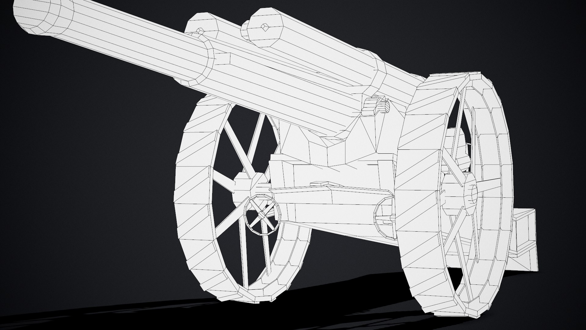 Bl 60-pounder mark 1 3D model - TurboSquid 1403671