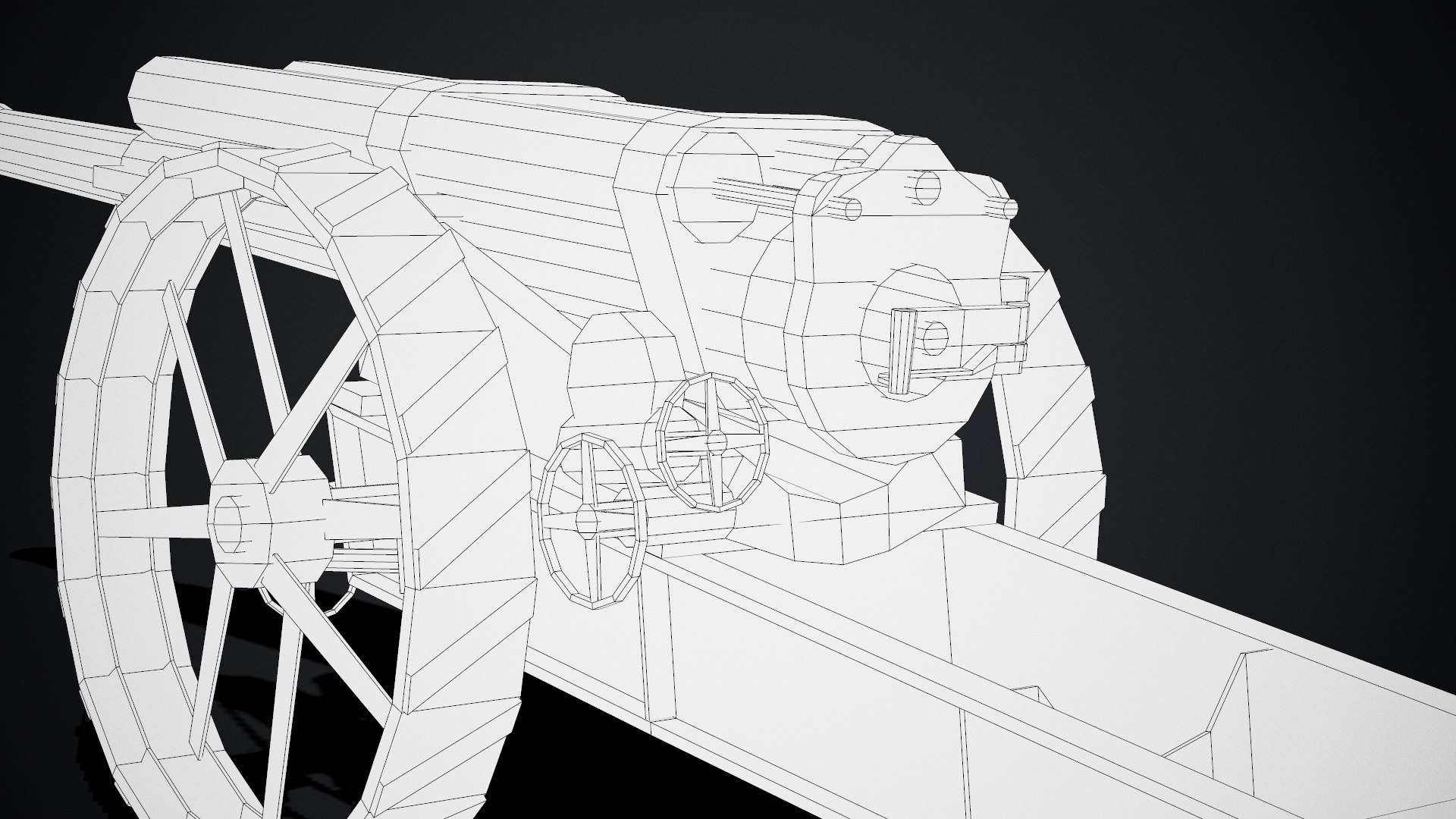 Bl 60-pounder mark 1 3D model - TurboSquid 1403671