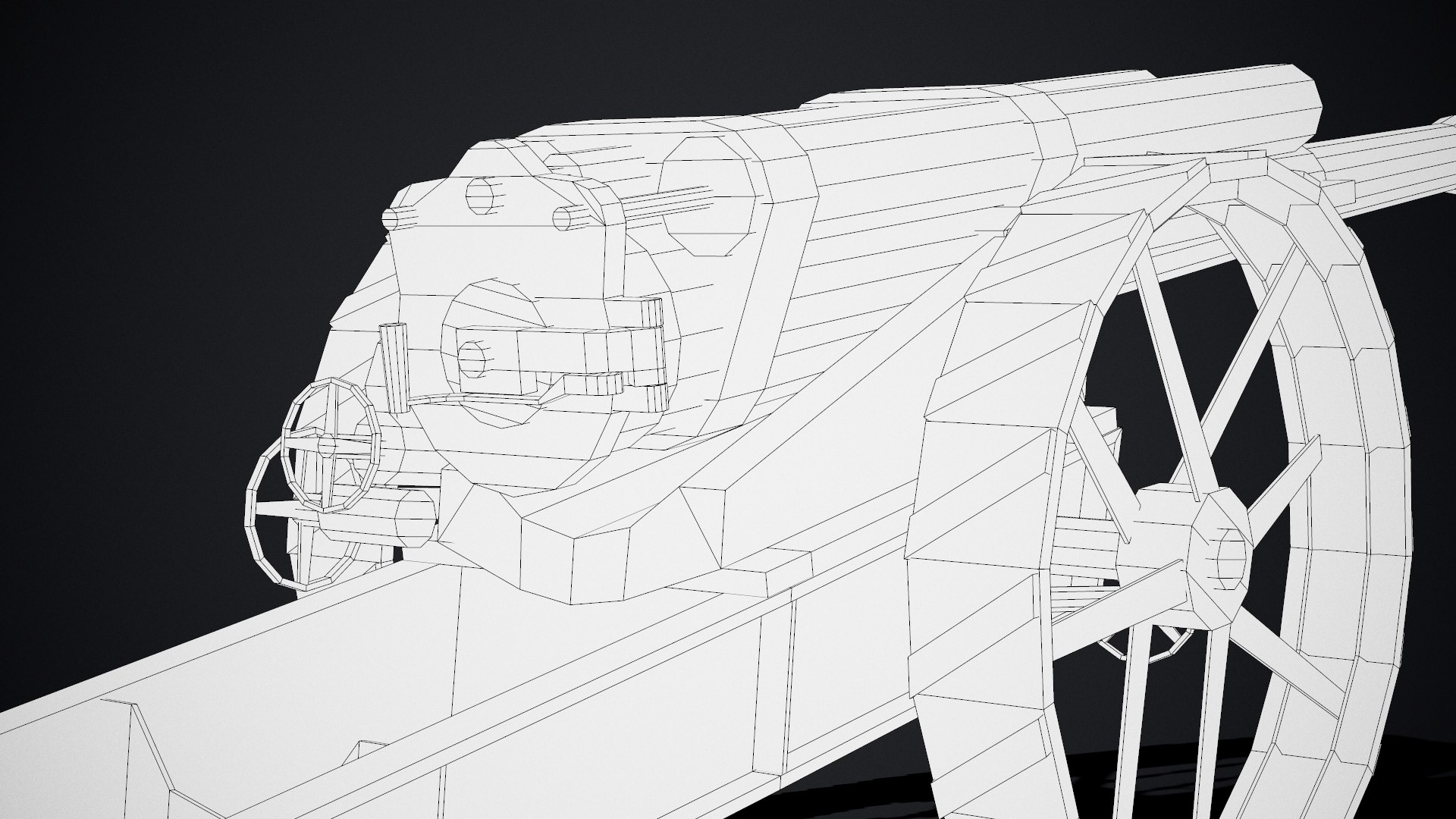 Bl 60-pounder mark 1 3D model - TurboSquid 1403671