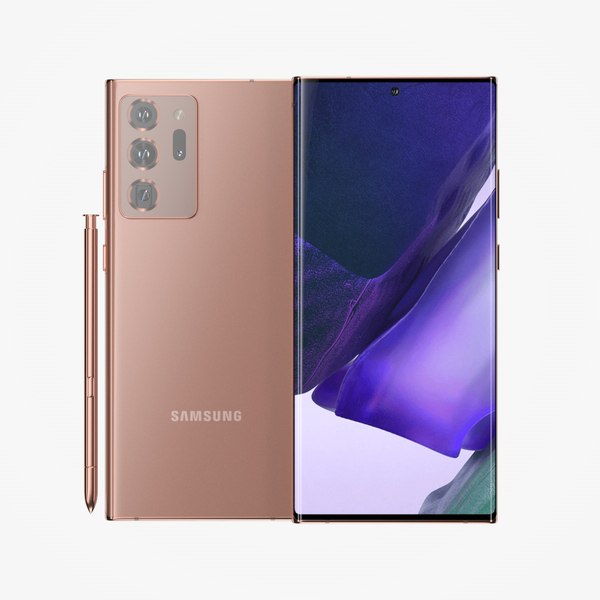 modelo 3d Samsung Galaxy Note 20 Ultra Cobre - TurboSquid 1599236