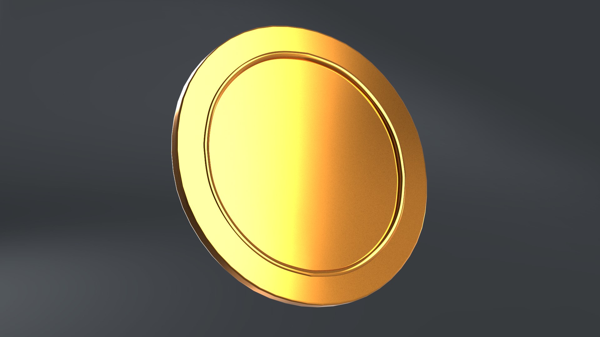 3D Model Gold Coin - TurboSquid 1945028