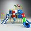 3d playgrounds v6 model